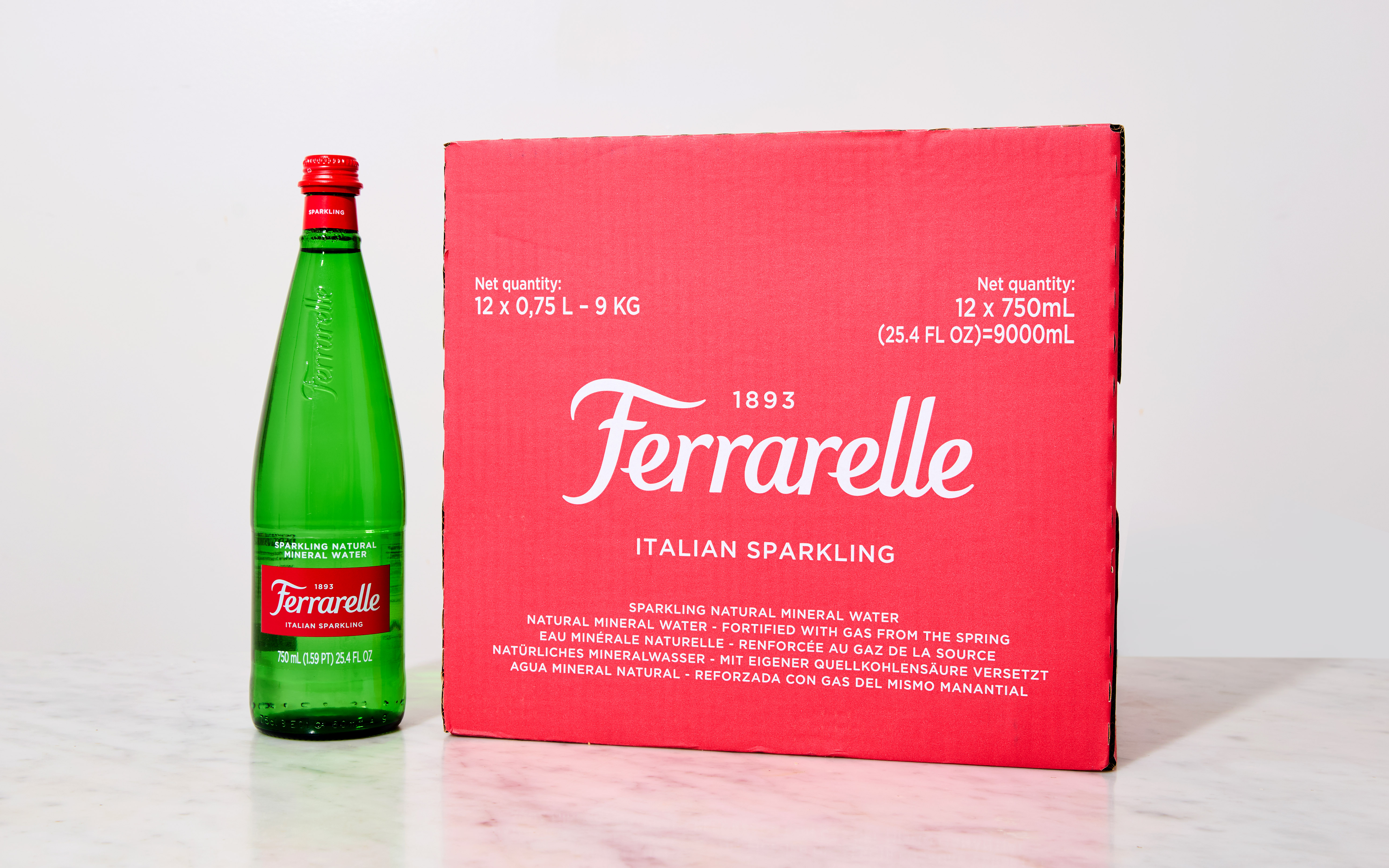Ferrarelle Sparkling Water 12-Pack | 12 count | Ferrarelle | Good Eggs