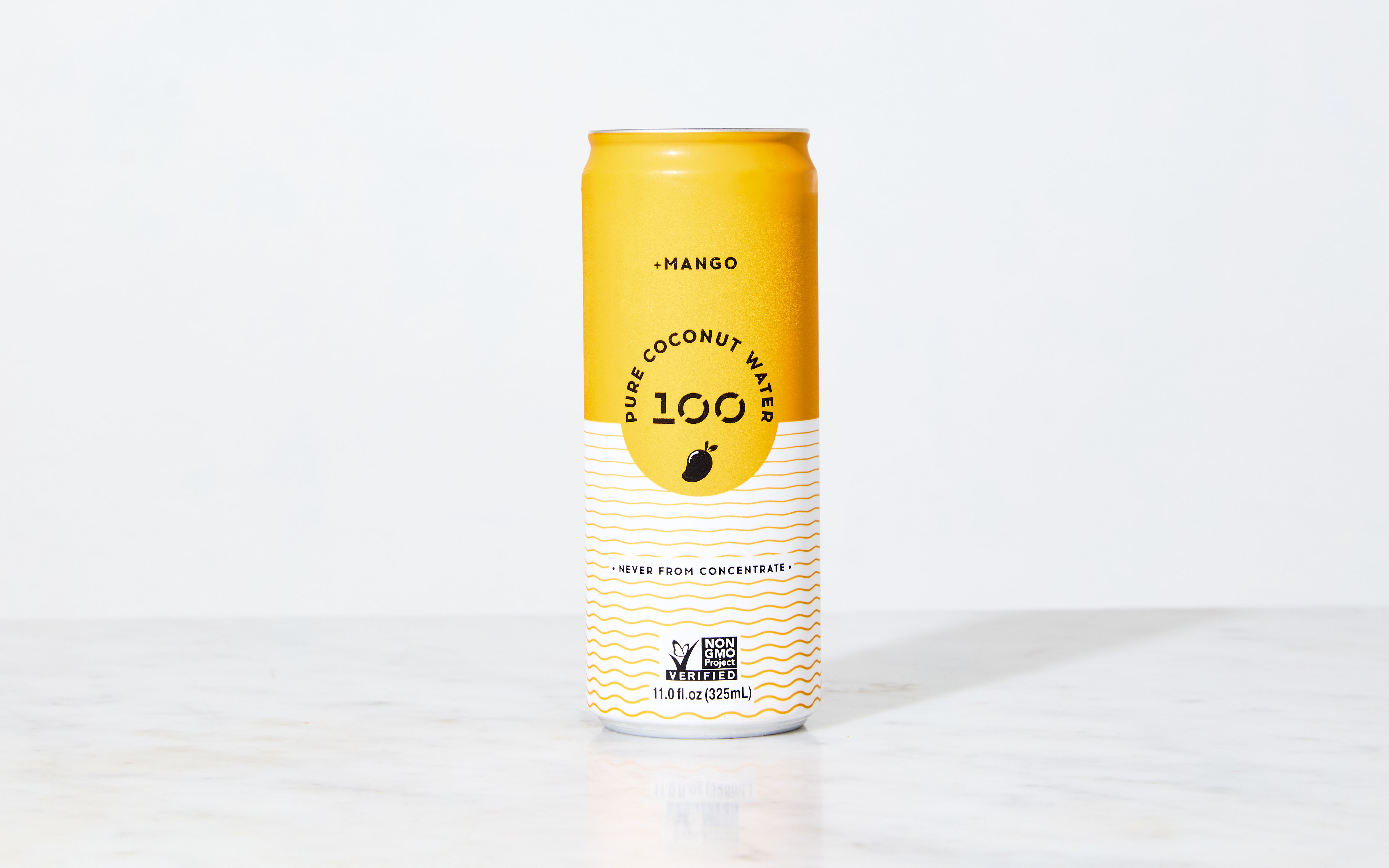 Pure Coconut Water + Mango | 11 fl oz | 100 Coconuts | Good Eggs