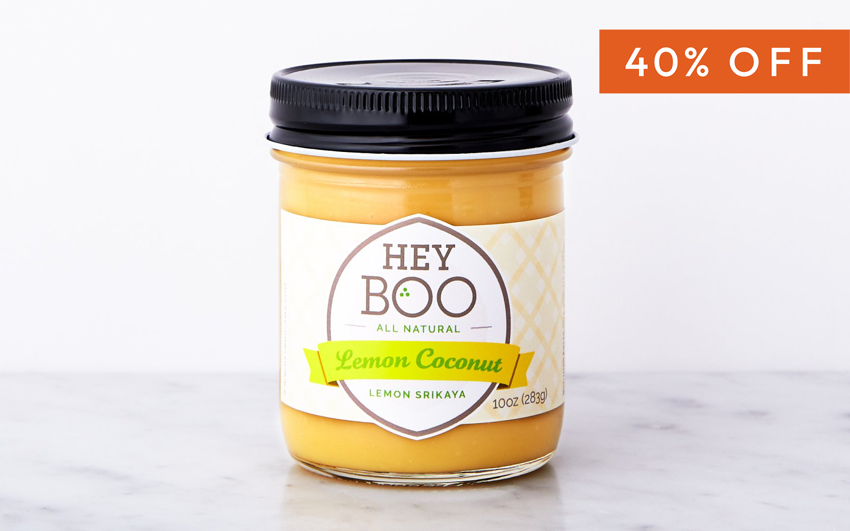 Lemon Coconut Jam | 10 oz | Hey Boo | Good Eggs