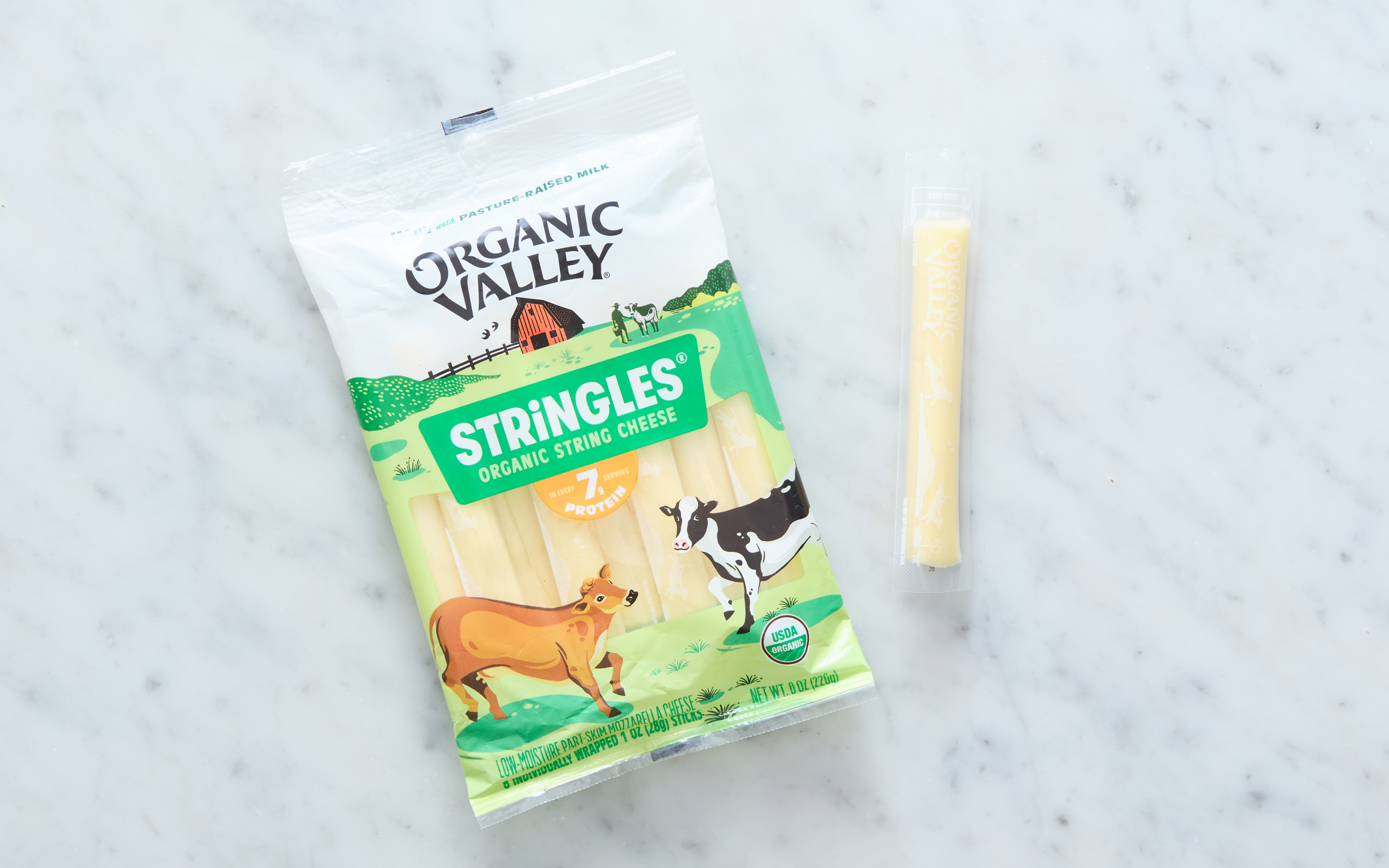 Mozzarella Stringles® Organic String Cheese | 18 count | Organic Valley ...