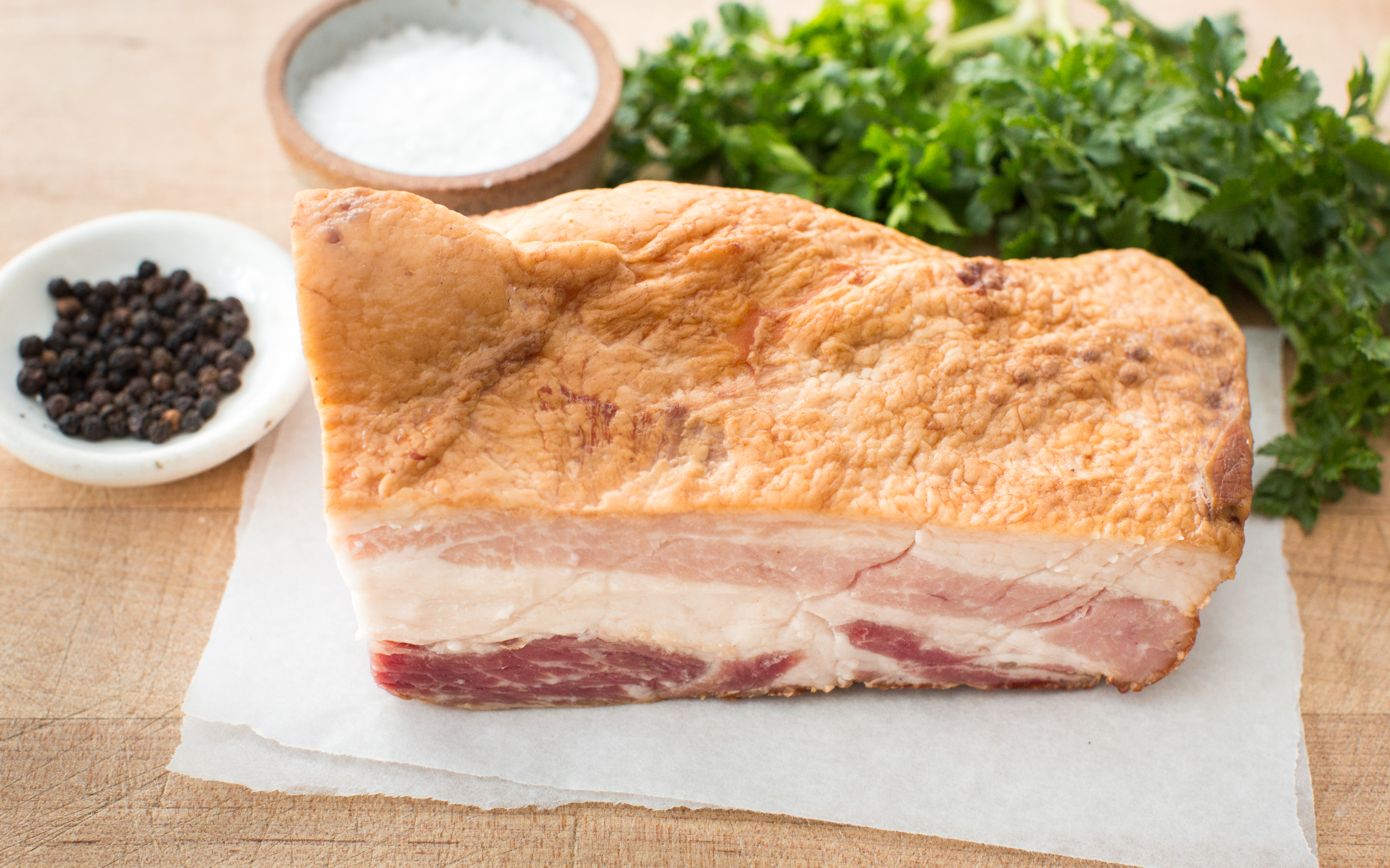 Pastured Slab Bacon (Frozen) | 1.25 lb | Sonoma County Meat Co. | Good Eggs