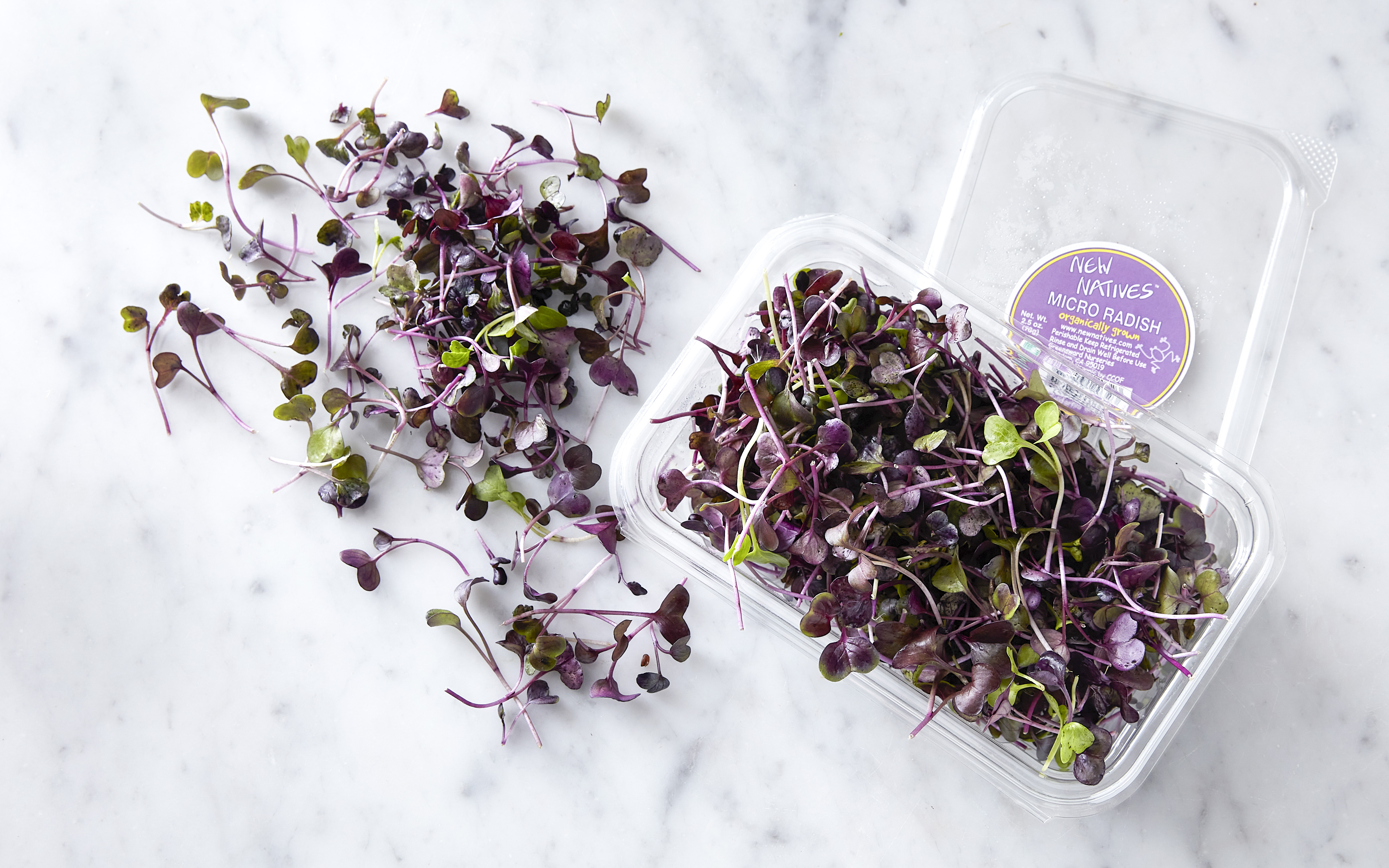 Organic Micro Radish | 2.5 oz | New Natives | Good Eggs