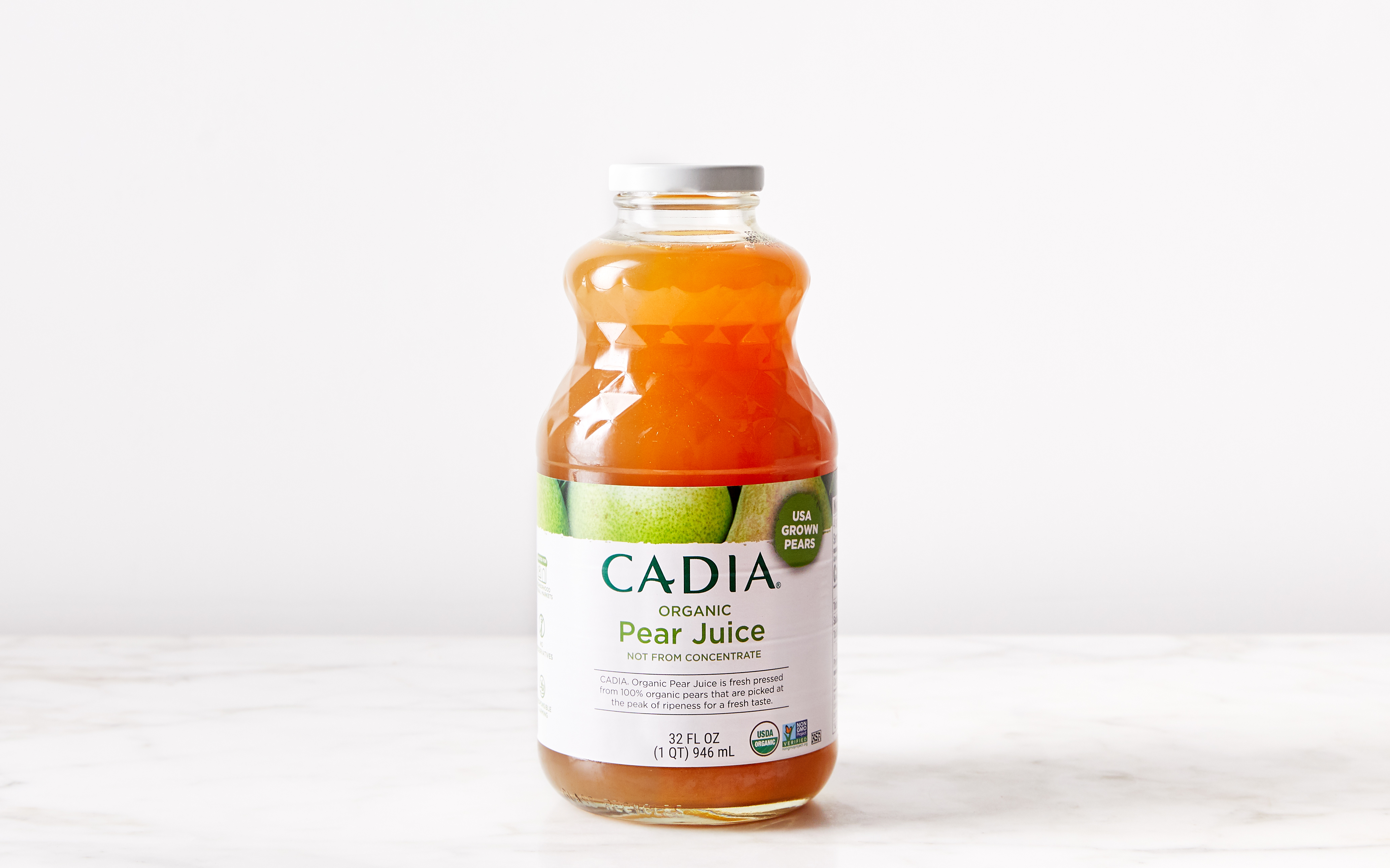 Organic Pear Juice | 32 fl oz | Cadia | Good Eggs