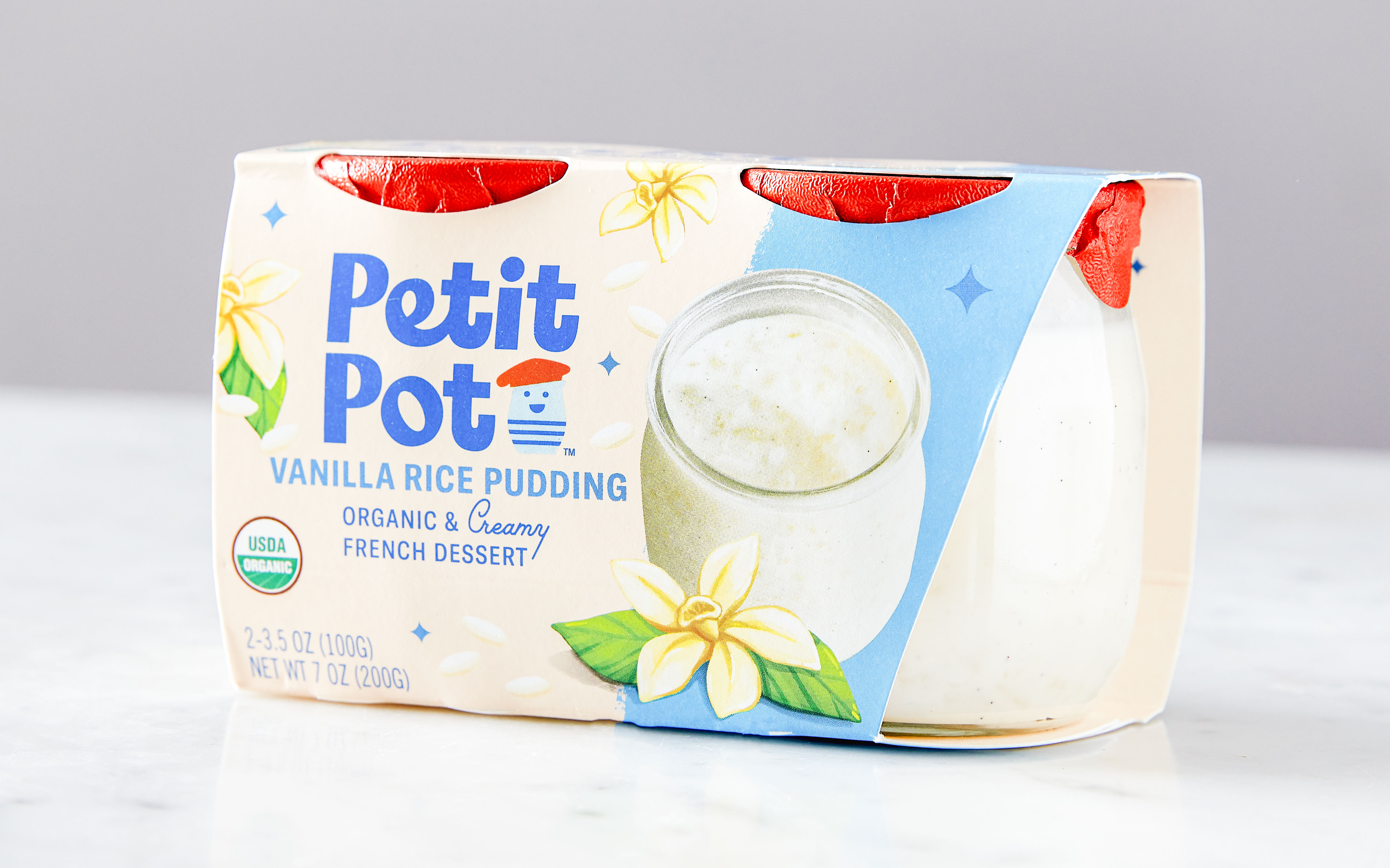 Rice Pudding Organic French Dessert (2-pack) | 2 count | Petit Pot ...