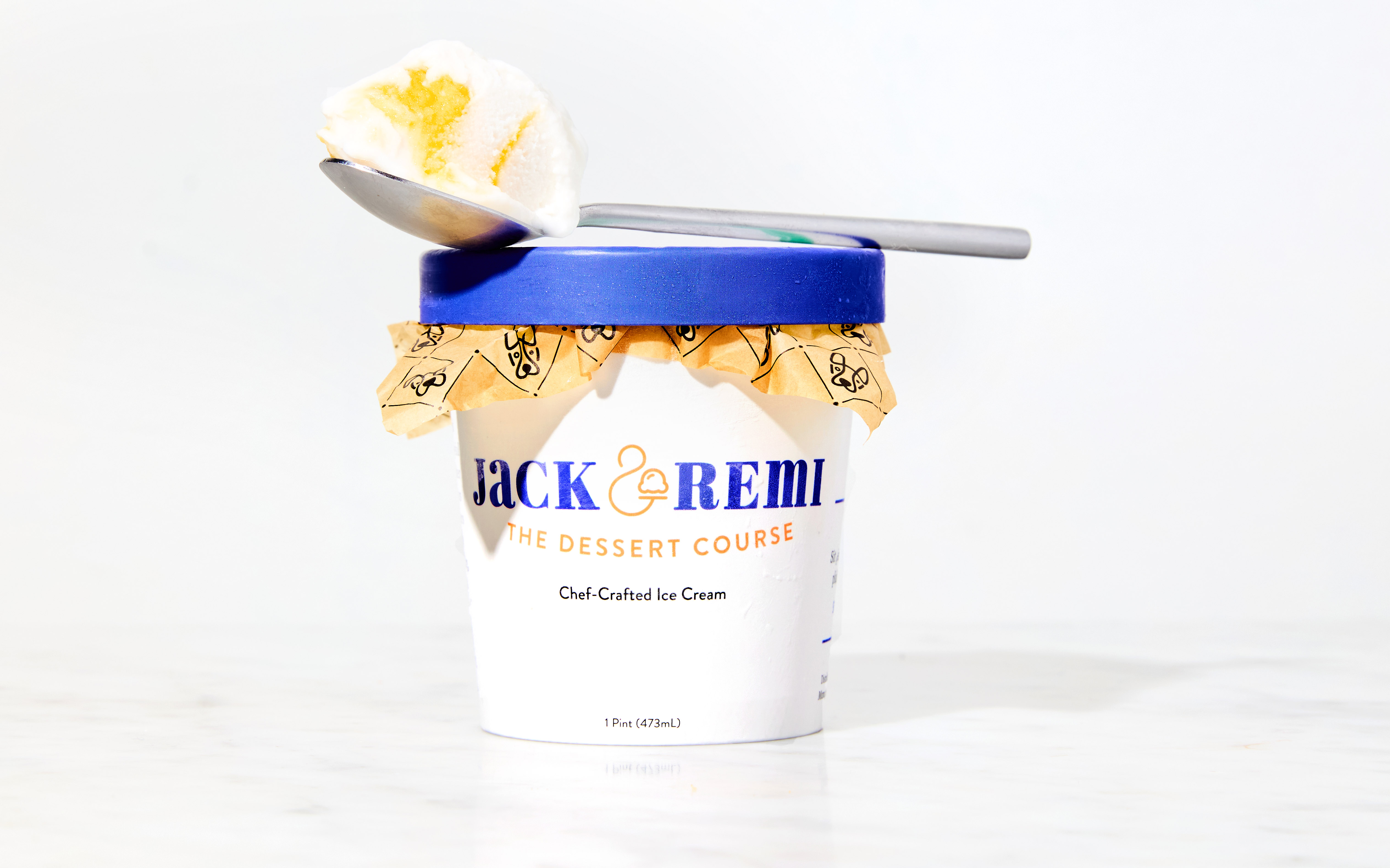Coco-Passion Sorbet | 1 pint | Jack & Remi | Good Eggs
