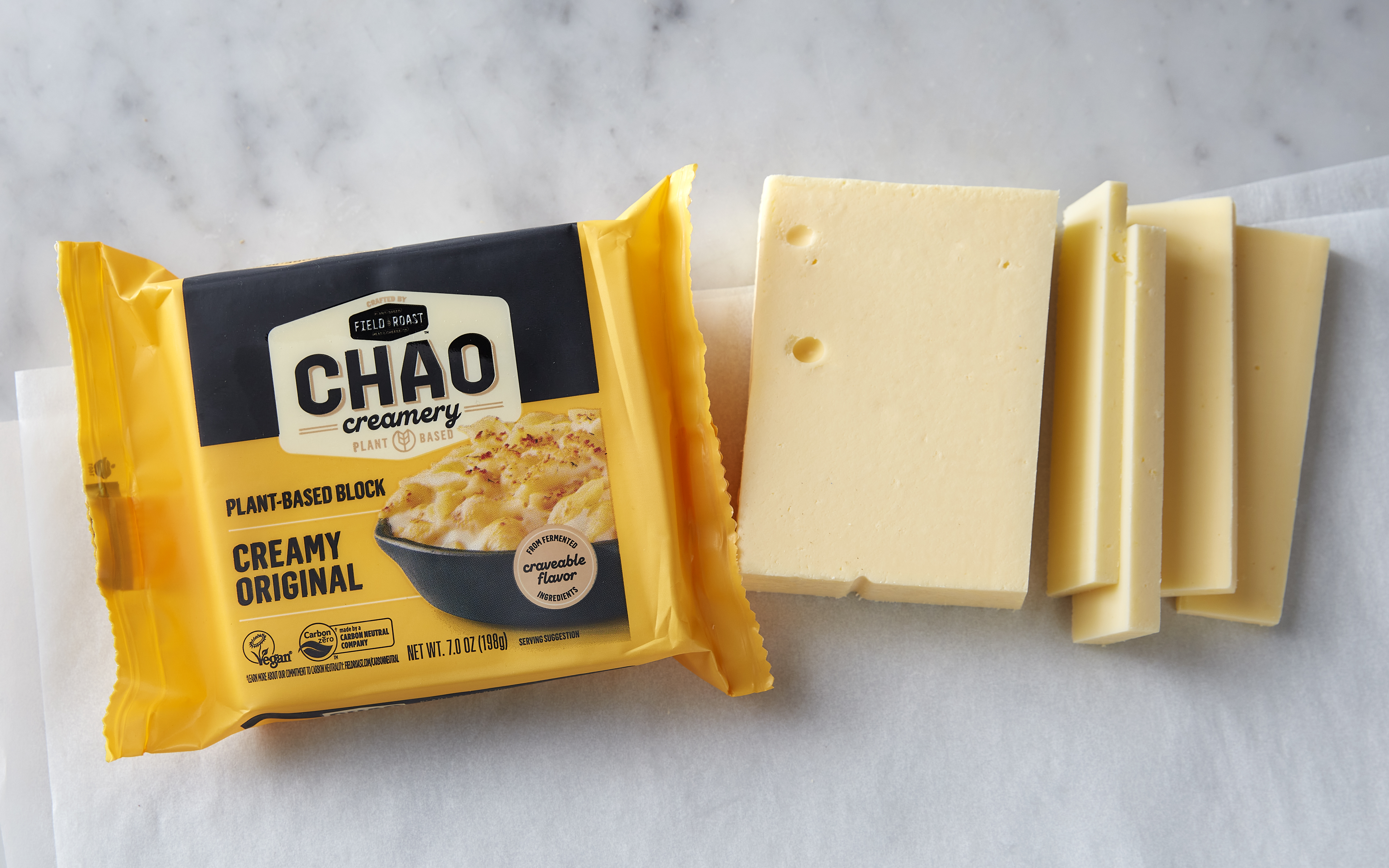 Chao Block Plant-Based Cheese Original | 7 oz | Field Roast | Good Eggs