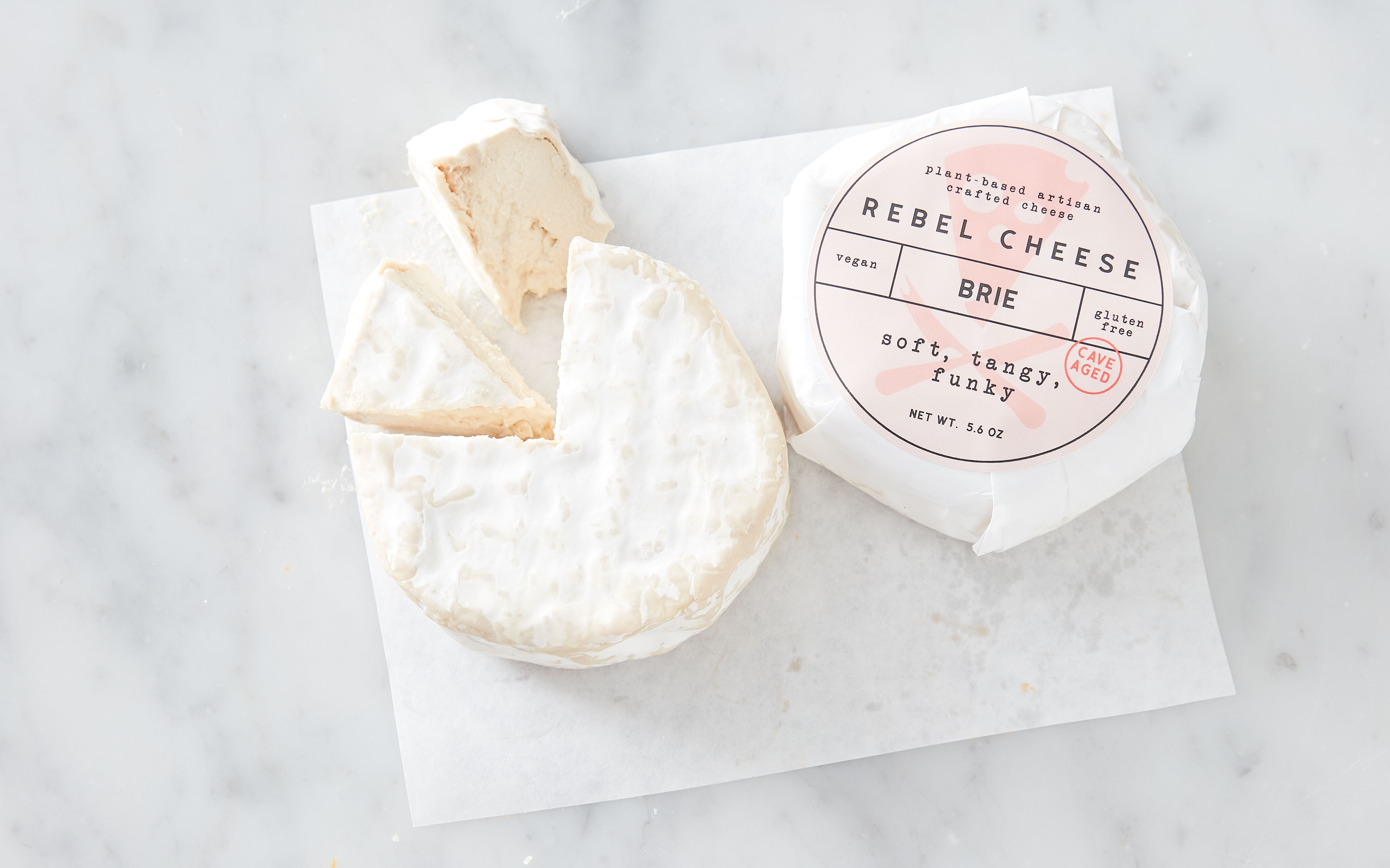 Plant-Based Cave Aged Brie | 5.4 oz | Rebel Cheese | Good Eggs