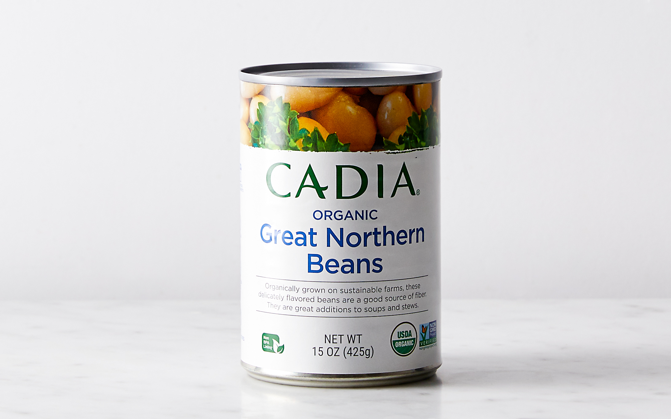 Organic Great Northern Beans | 15 oz | Cadia | Good Eggs