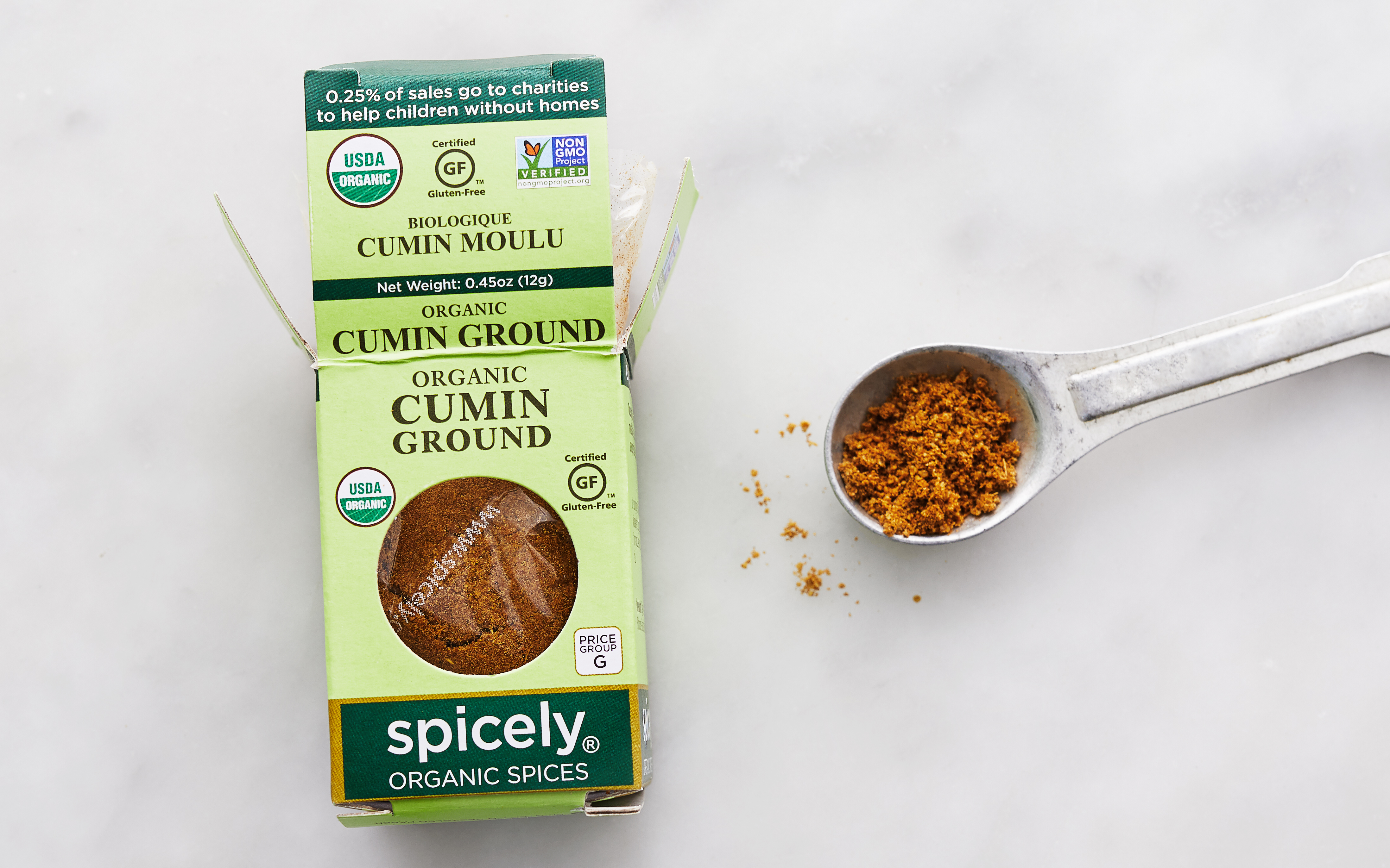 Organic Ground Cumin | 0.45 oz | Spicely Organics | Good Eggs