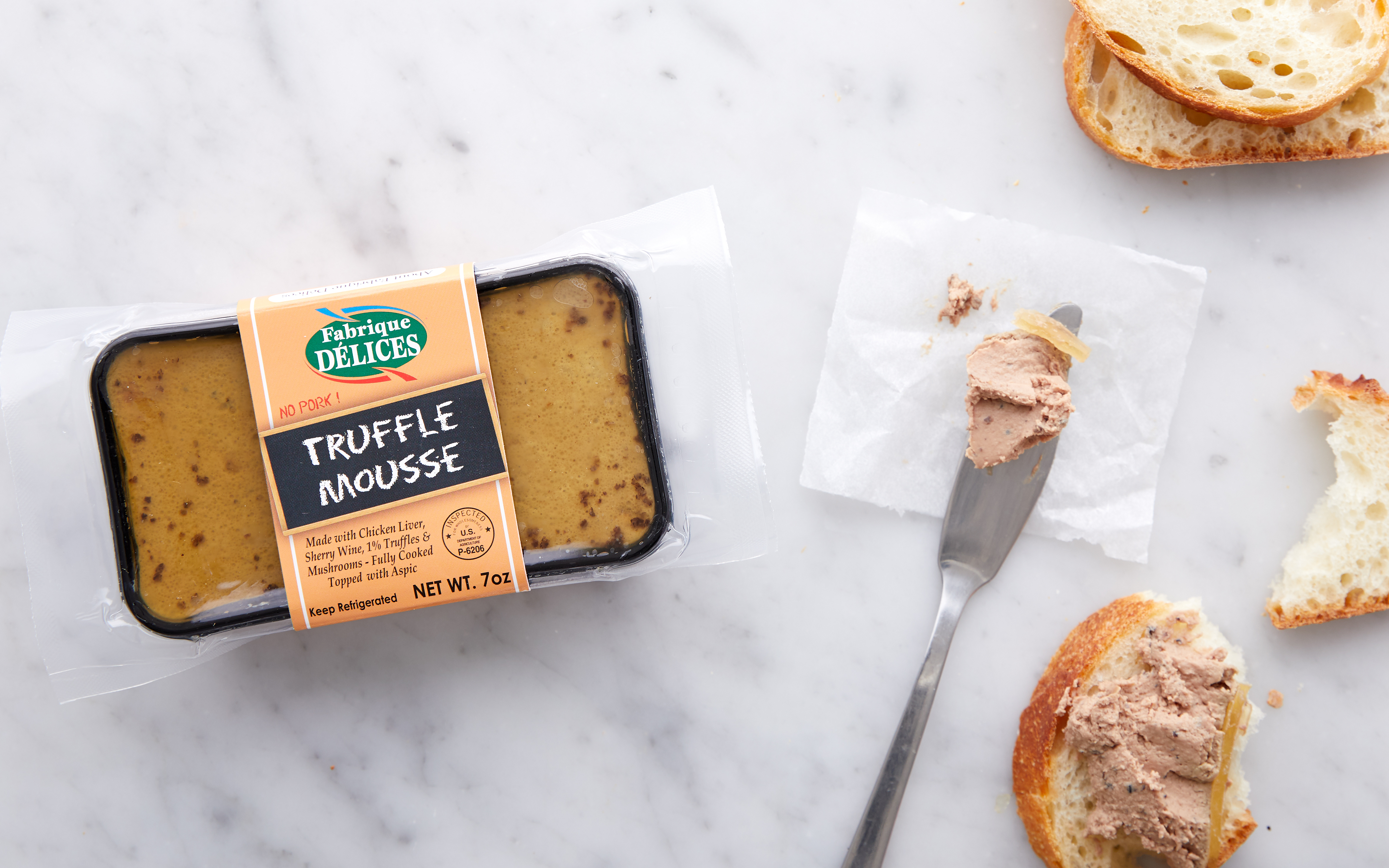 Truffle Mousse | 7 oz | Fabrique Délices | Good Eggs