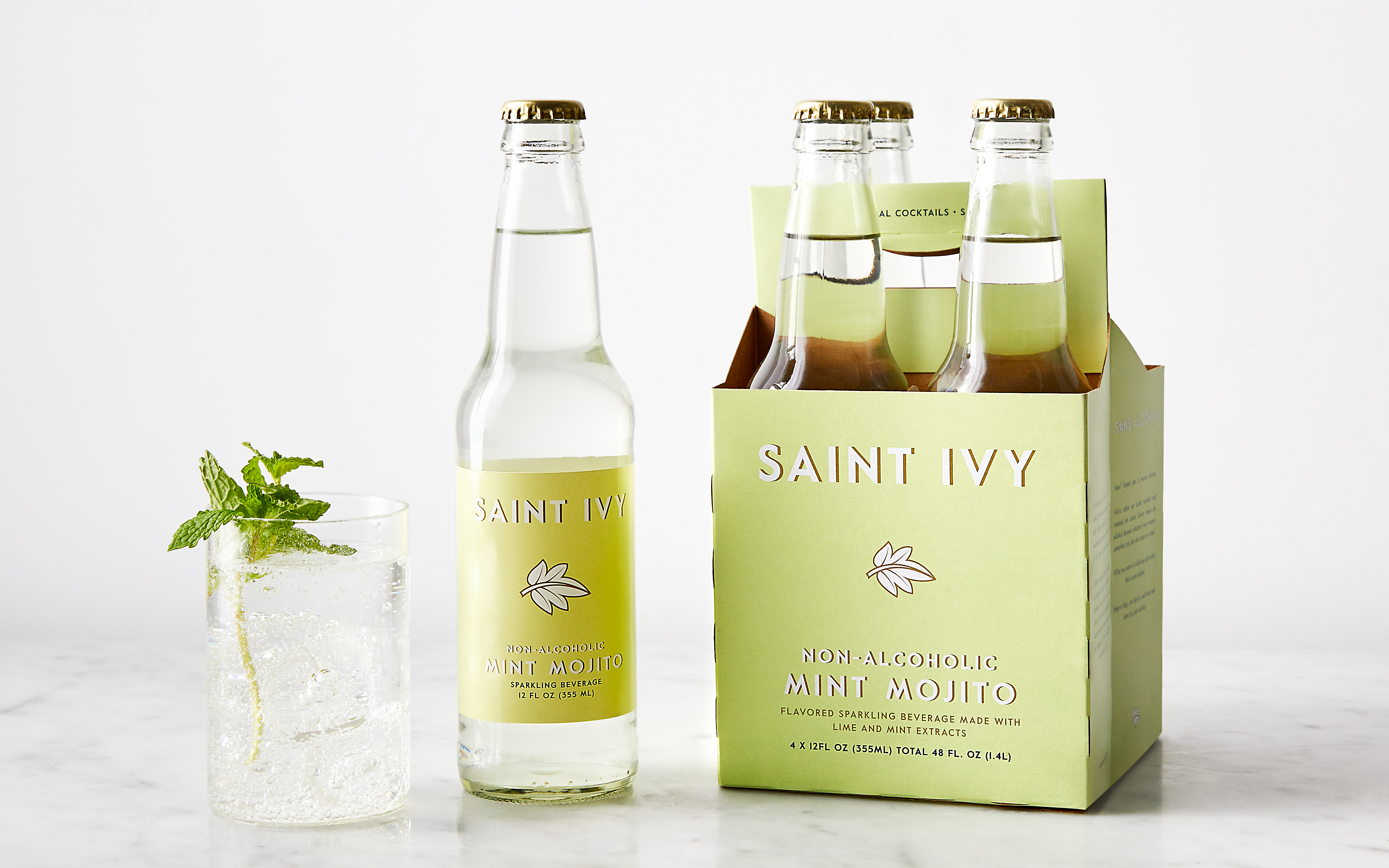 Virgin Mint Mojito | 4 count | Saint Ivy | Good Eggs