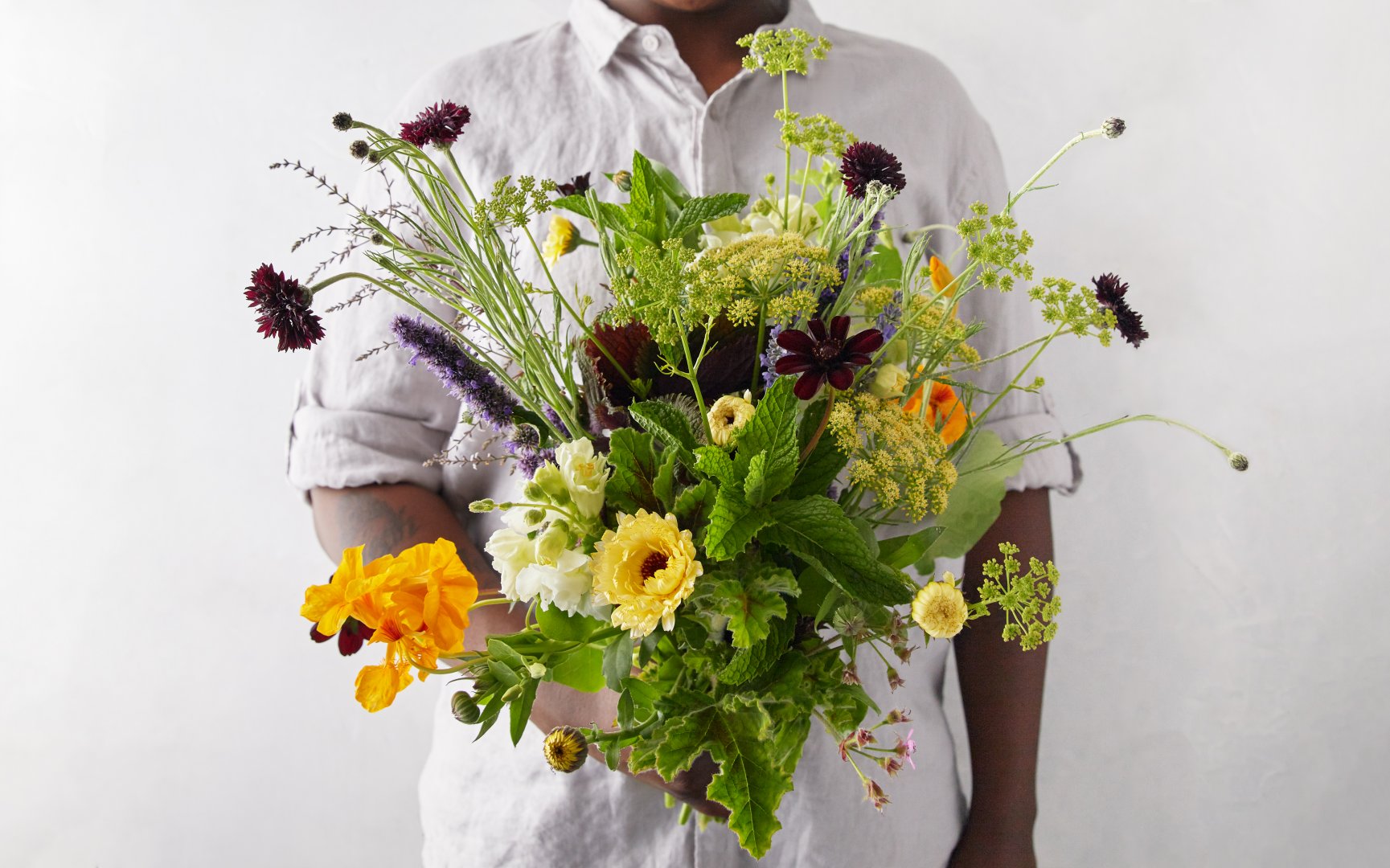 Organic Edible Bouquet | 1 bunch | Bluma Farm | Good Eggs