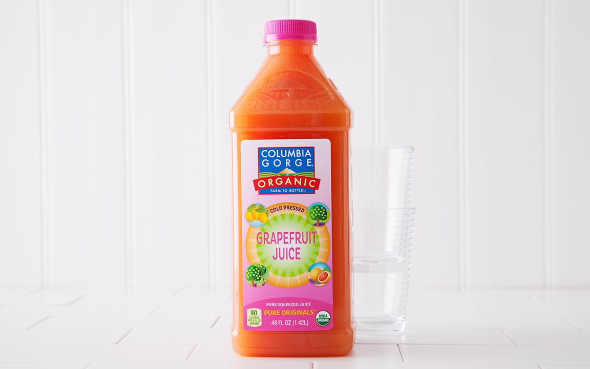 Organic Grapefruit Juice | 48 fl oz | Columbia Gorge | Good Eggs