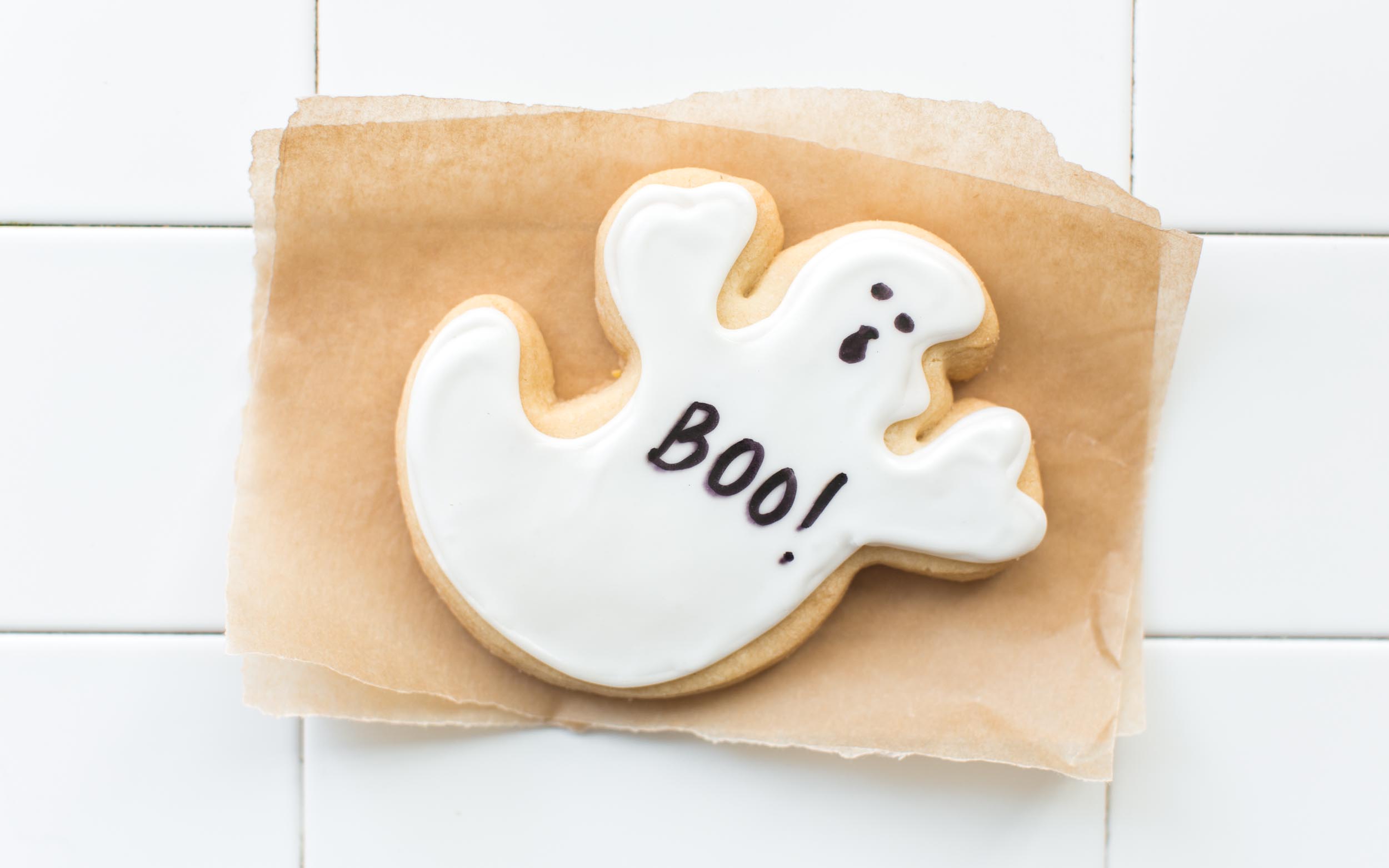 Single Hand Decorated Halloween Shortbread Cookie | 1 count | Batter ...