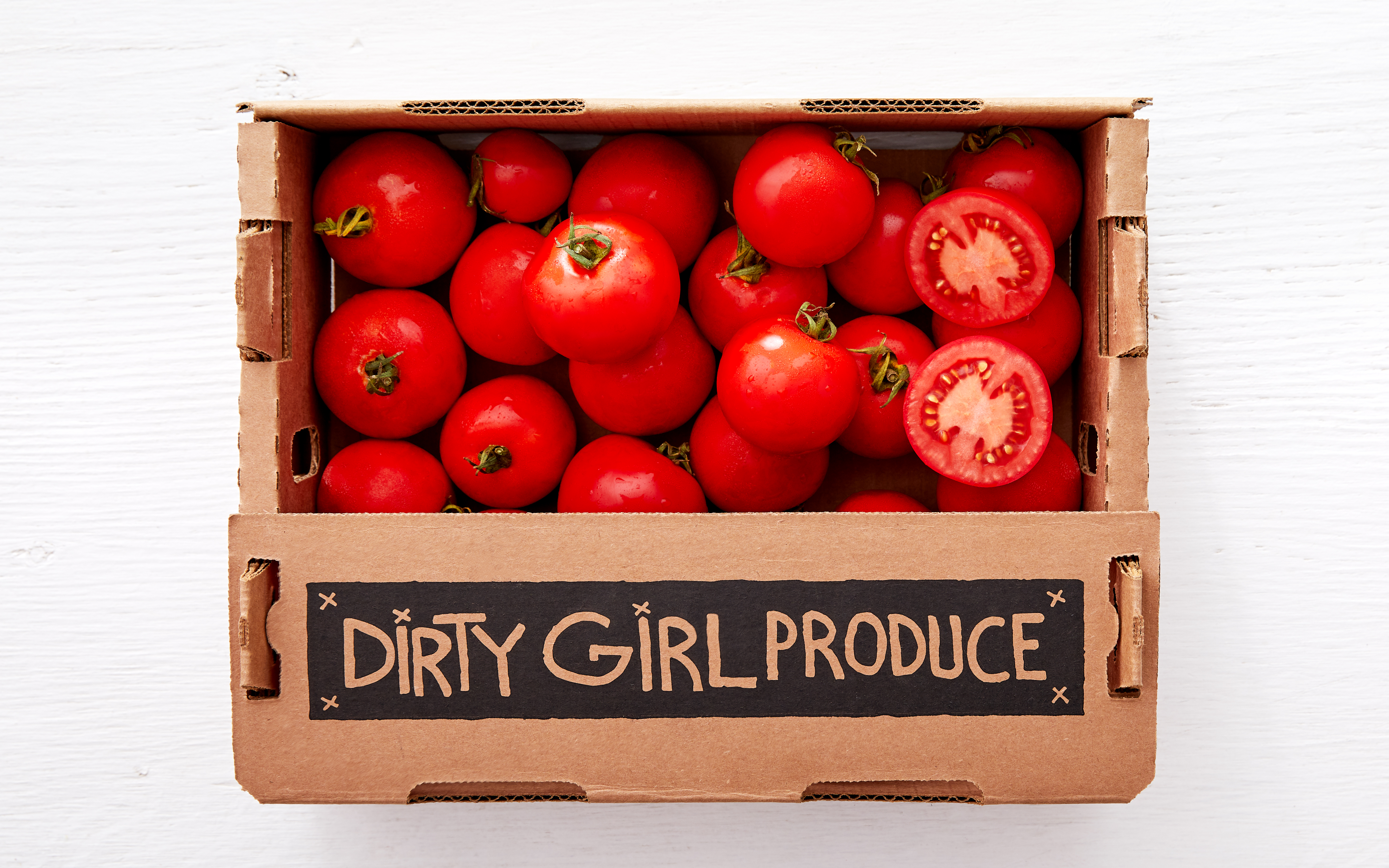 Bulk Organic Dry-Farmed Early Girl Tomatoes | 5 lb | Dirty Girl Produce ...