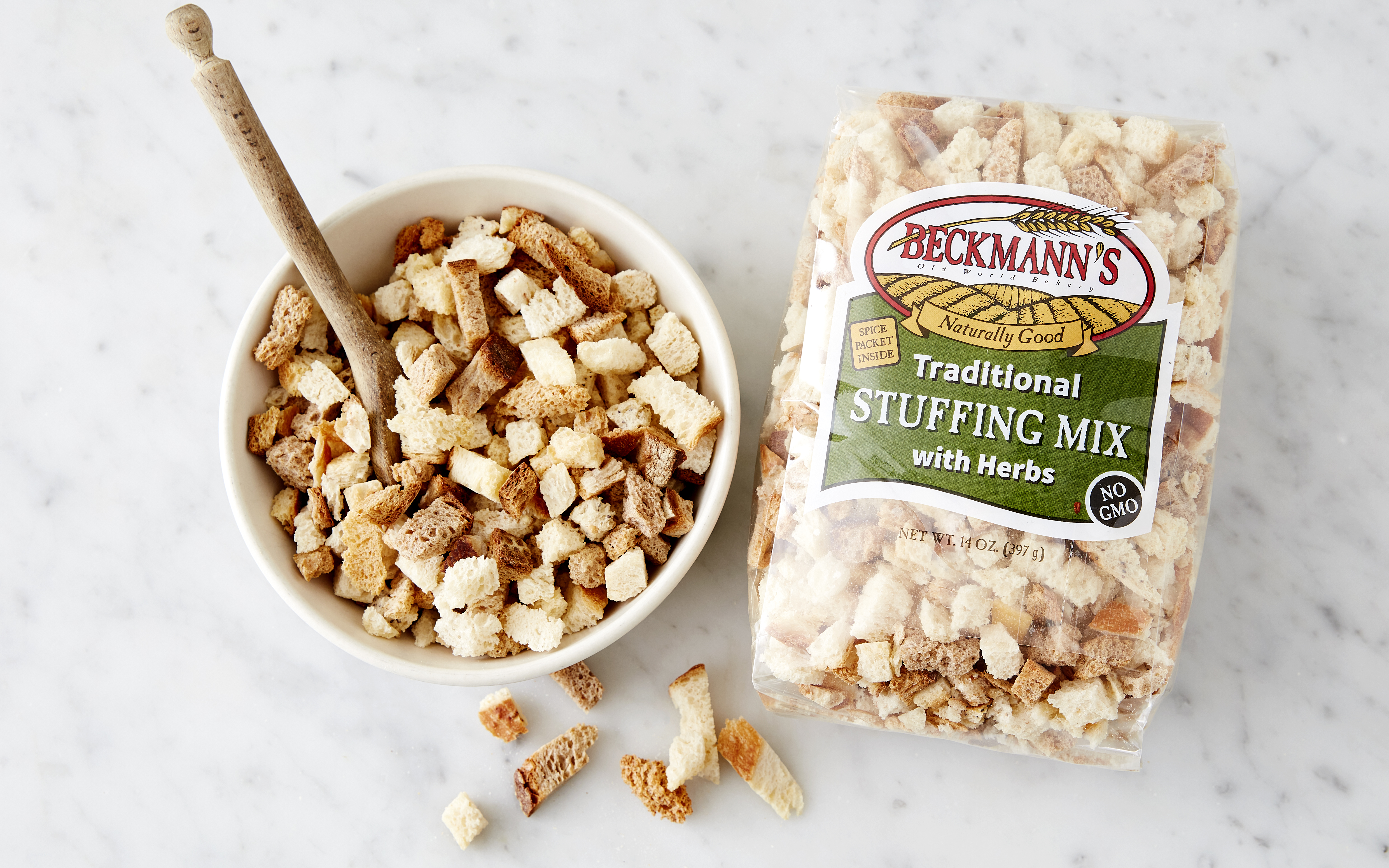 Traditional Stuffing Mix | 1 lb | Beckmann's Bakery | Good Eggs