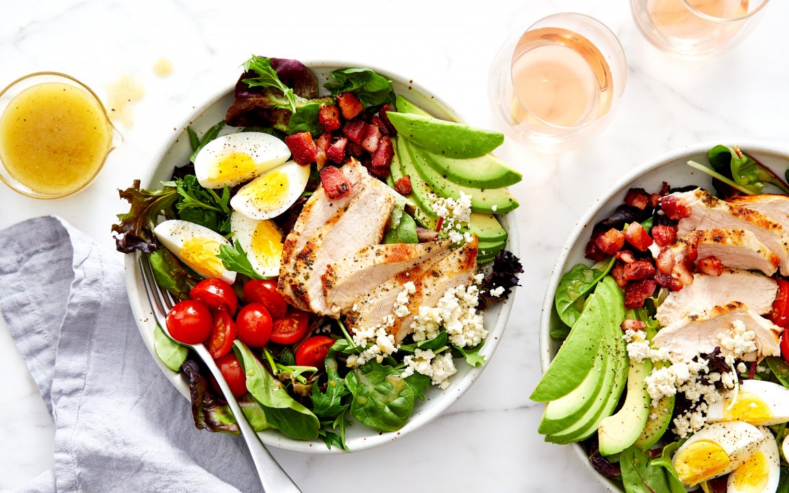 California Cobb Salad Kit | 3 servings | Good Eggs Meal Kits | Good Eggs