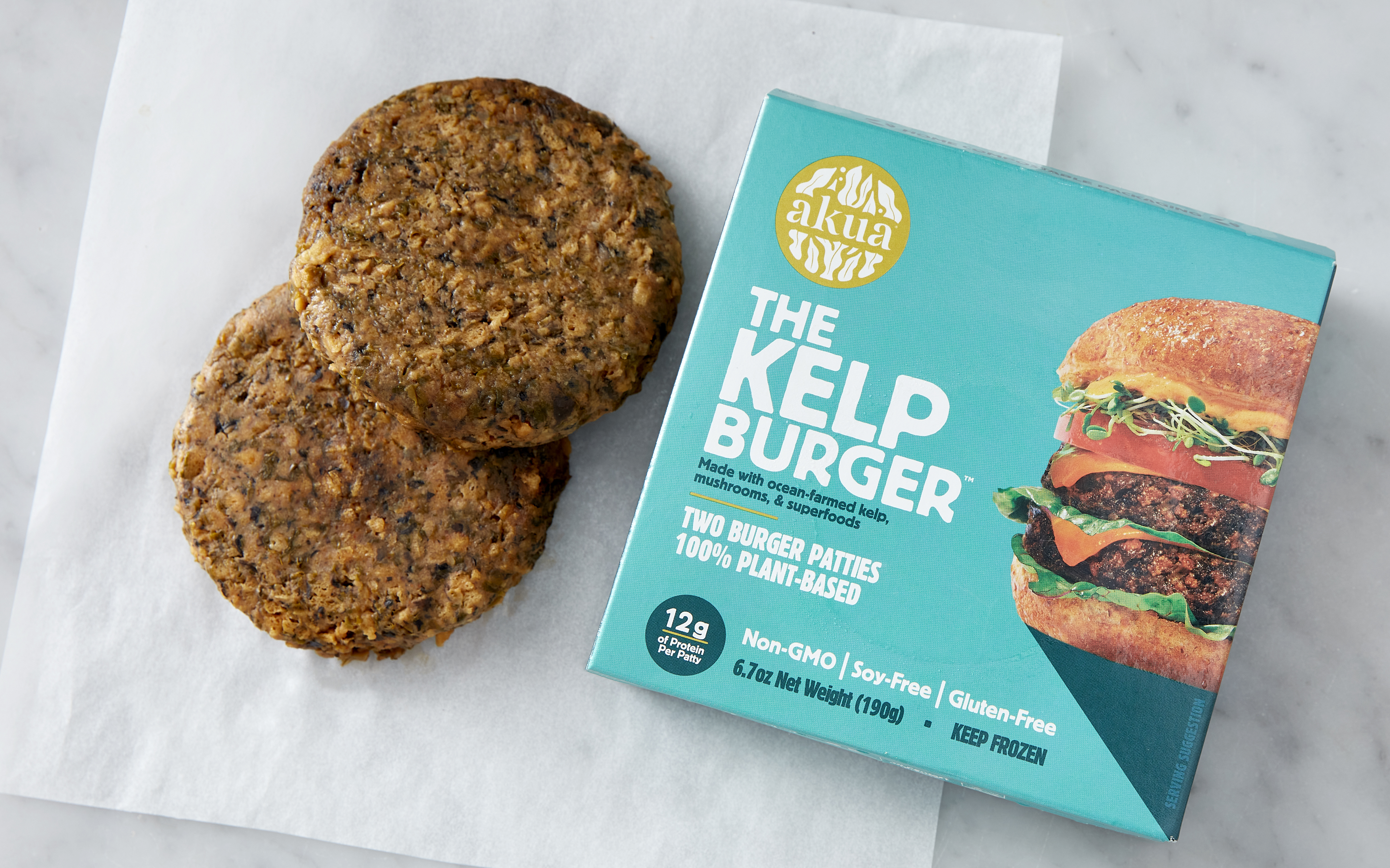 Kelp Burger | 6 oz | AKUA | Good Eggs