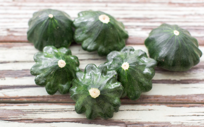 Organic Green Pattypan Squash | 1 lb | Coke Farms | Good Eggs