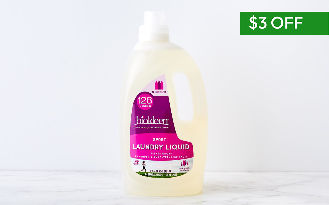 Sport Laundry Liquid | 64 oz | Biokleen | Good Eggs