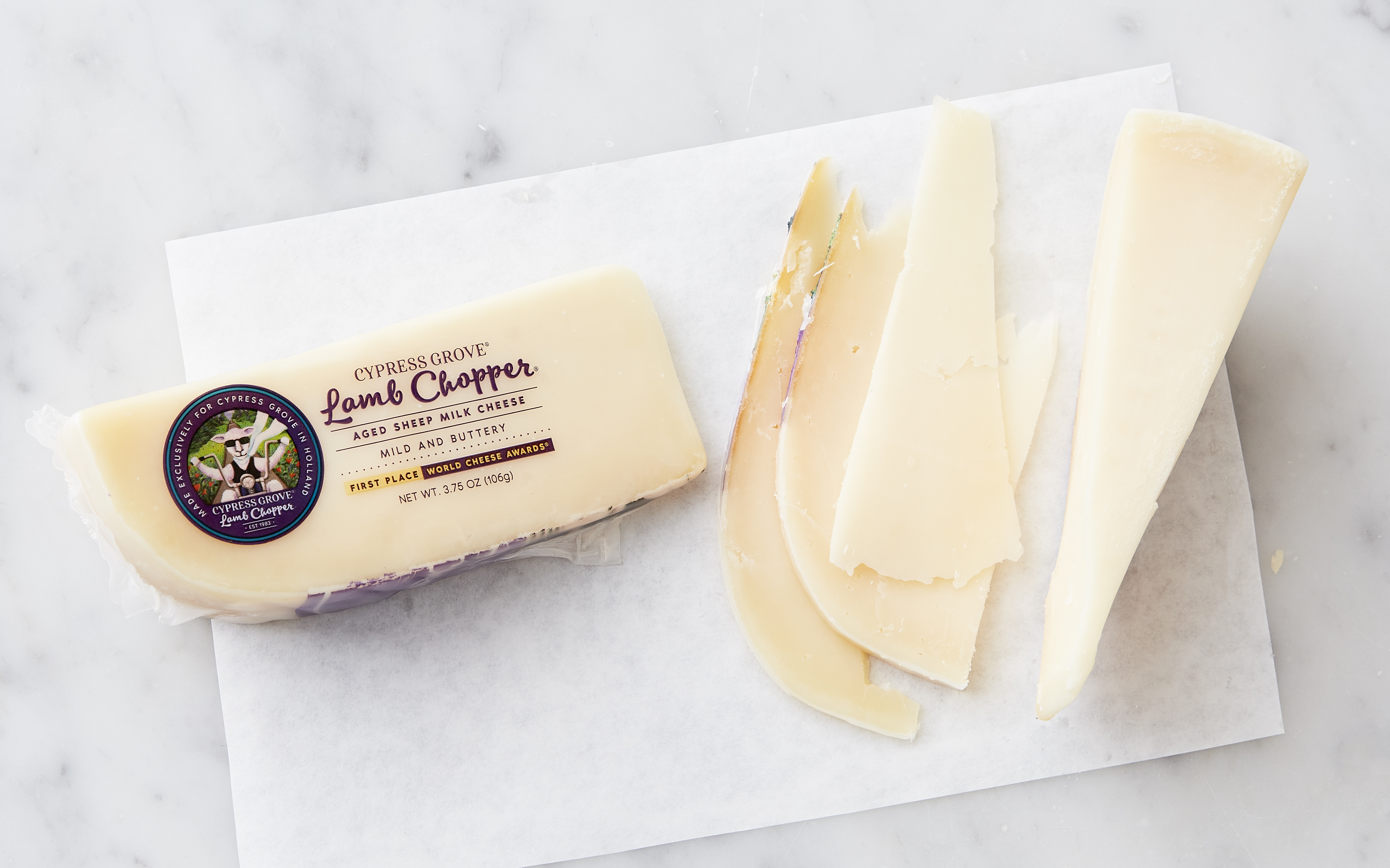 Lamb Chopper Aged Sheep Milk Cheese | 3.75 oz | Cypress Grove Chevre ...