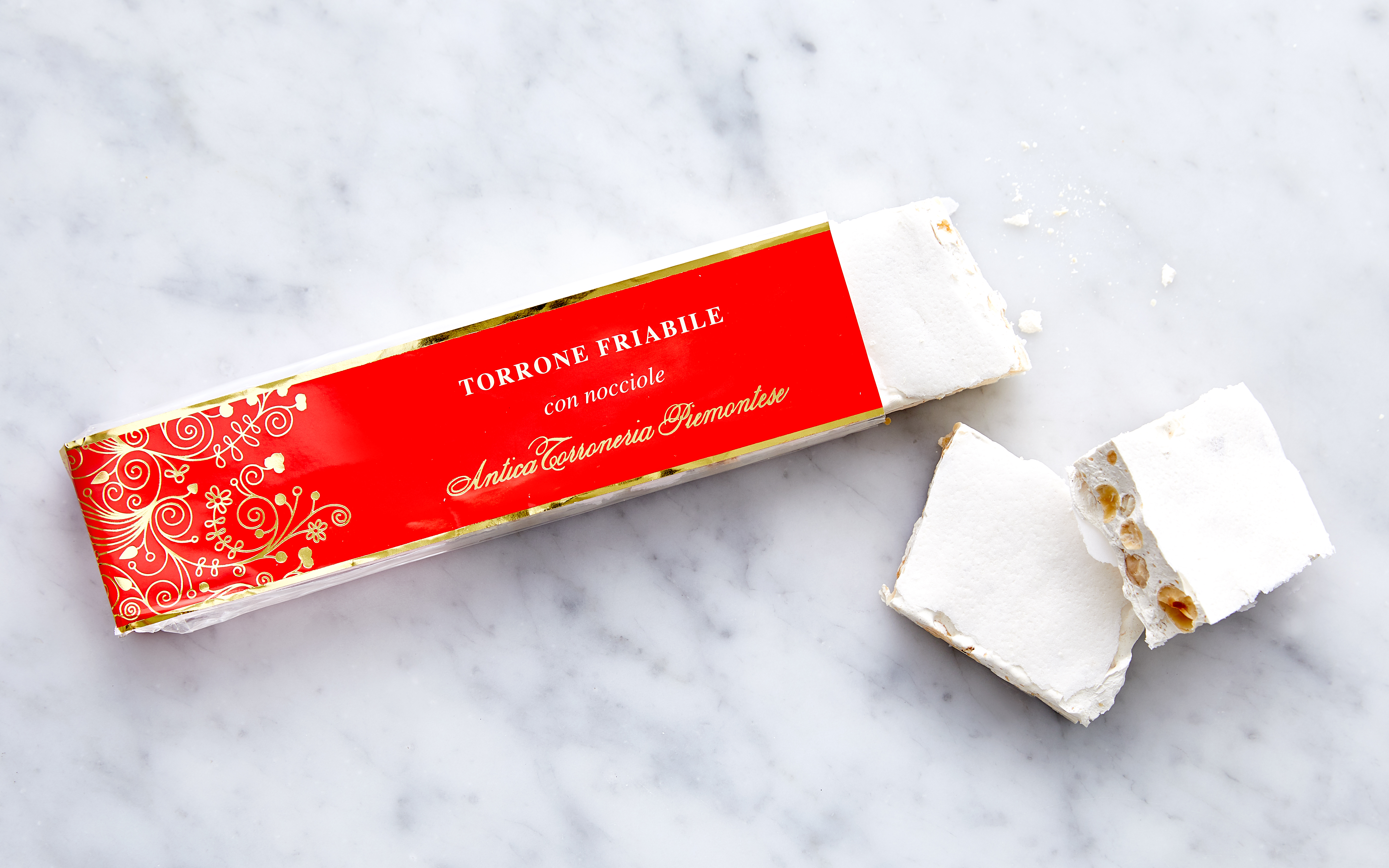 Crunchy Torrone Nougat Candy with Hazelnuts | 5.29 oz | Antica ...