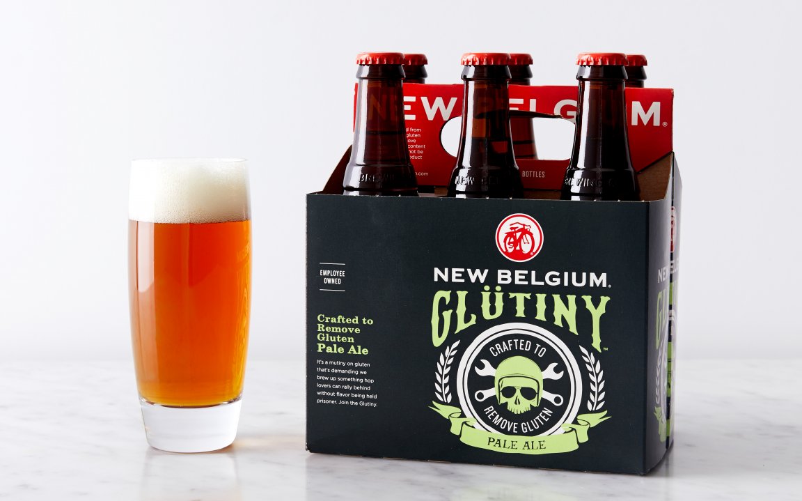 Gluten-Reduced Glutiny Pale Ale | 6 count | New Belgium Brewing Company ...