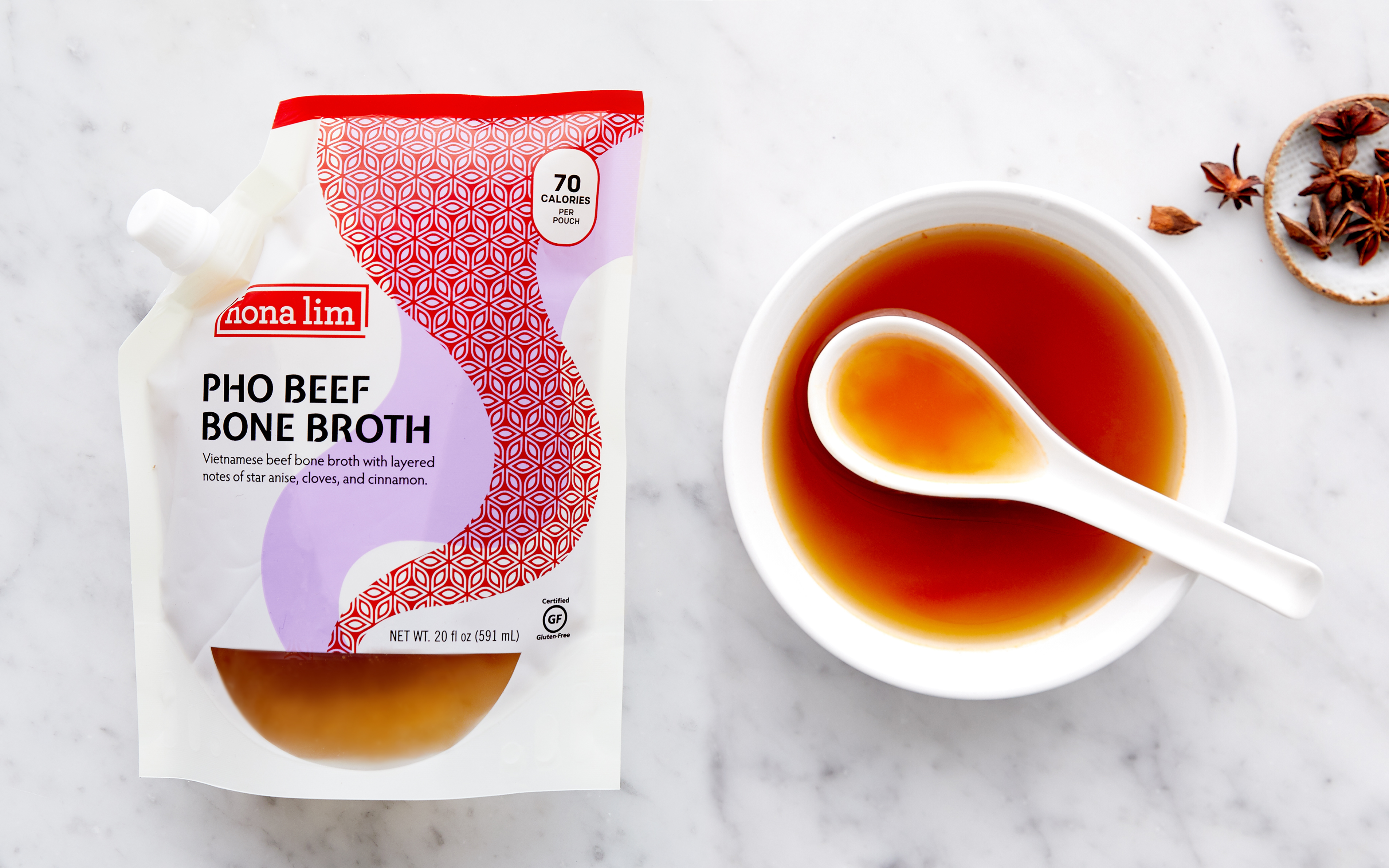 Vietnamese Pho Broth | 20 fl oz | Nona Lim | Good Eggs