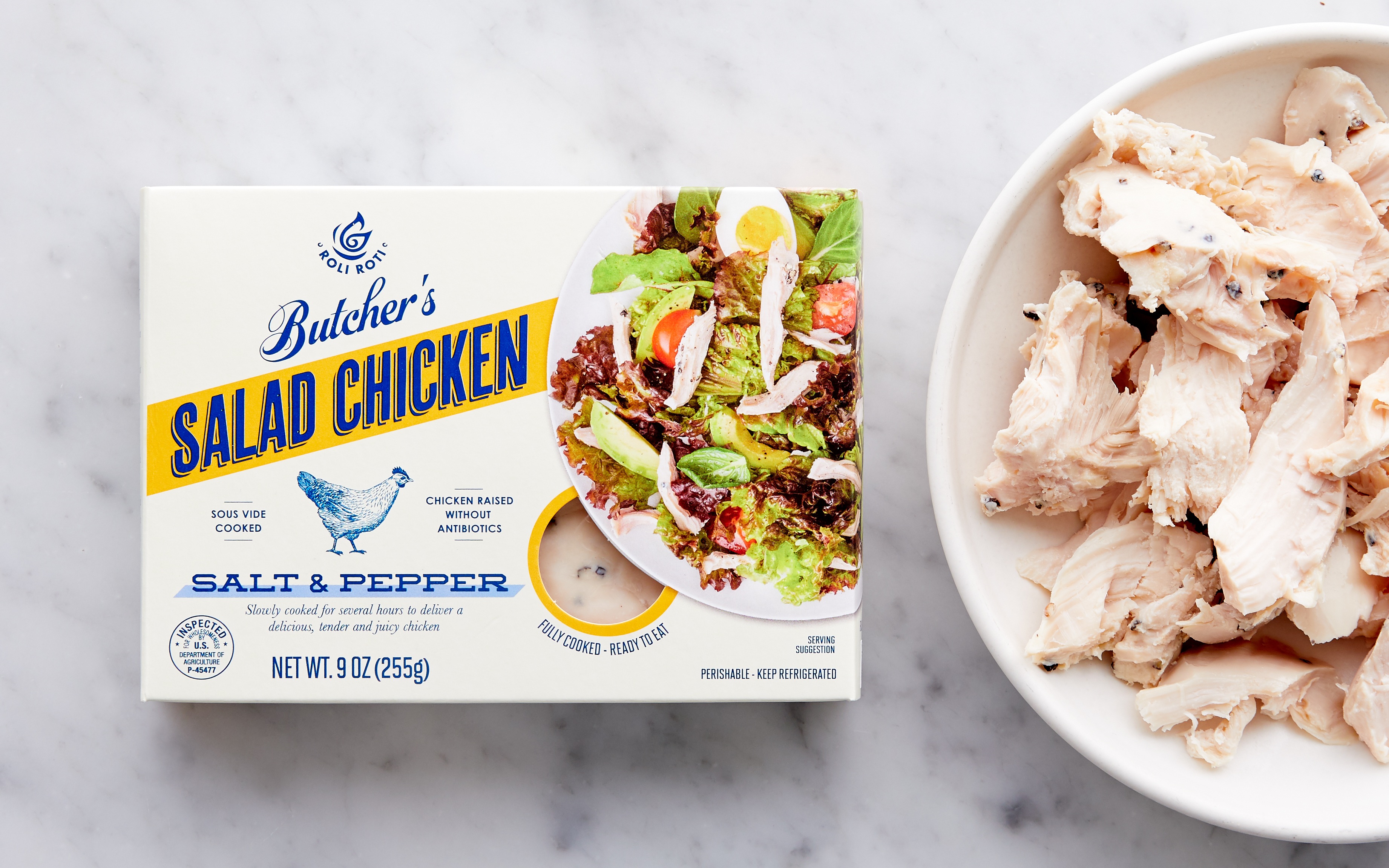 Salt & Pepper Salad Chicken | 9 oz | Roli Roti | Good Eggs