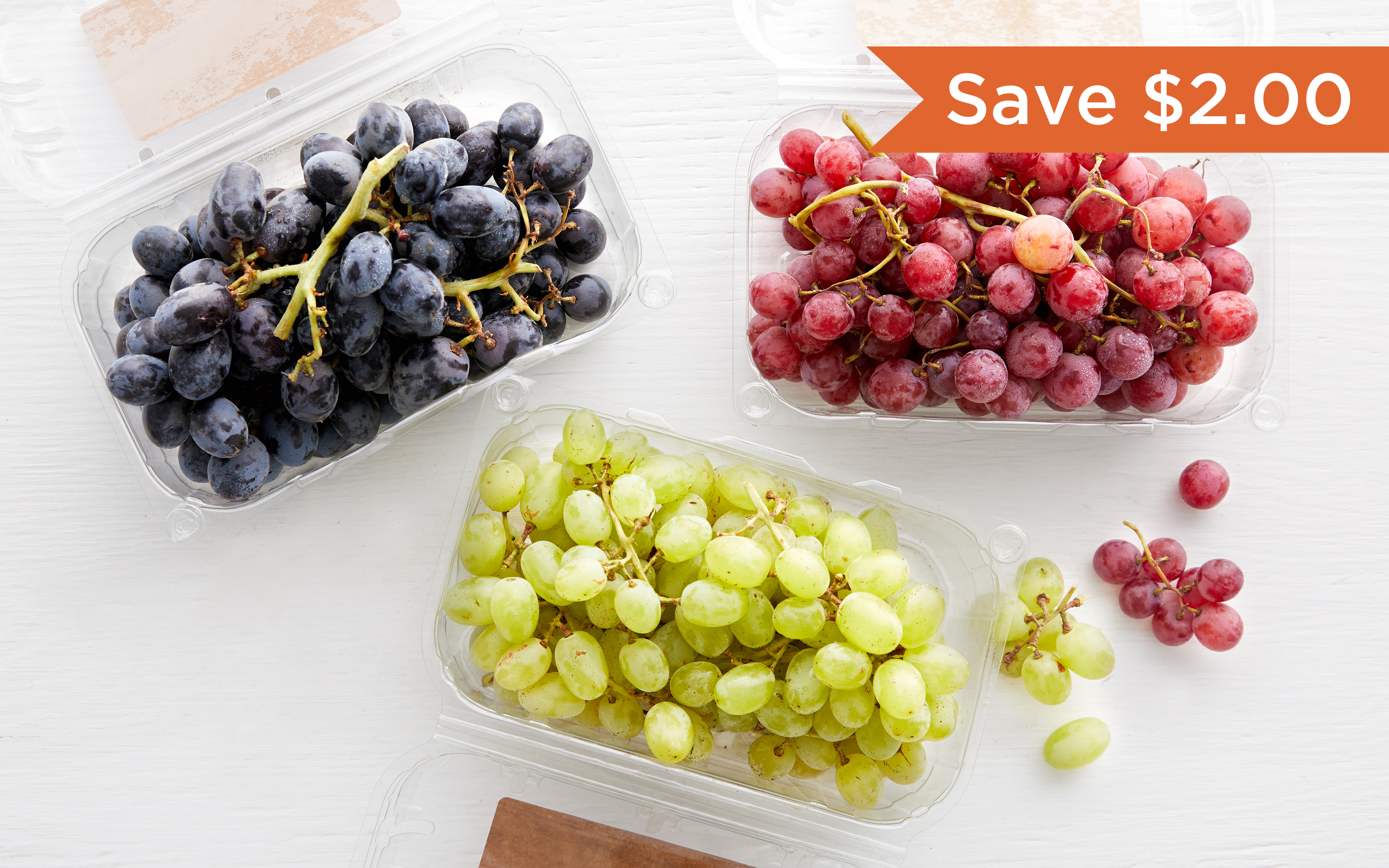 Organic Seedless Grape Trio | 3 lb | From Our Farmers | Good Eggs