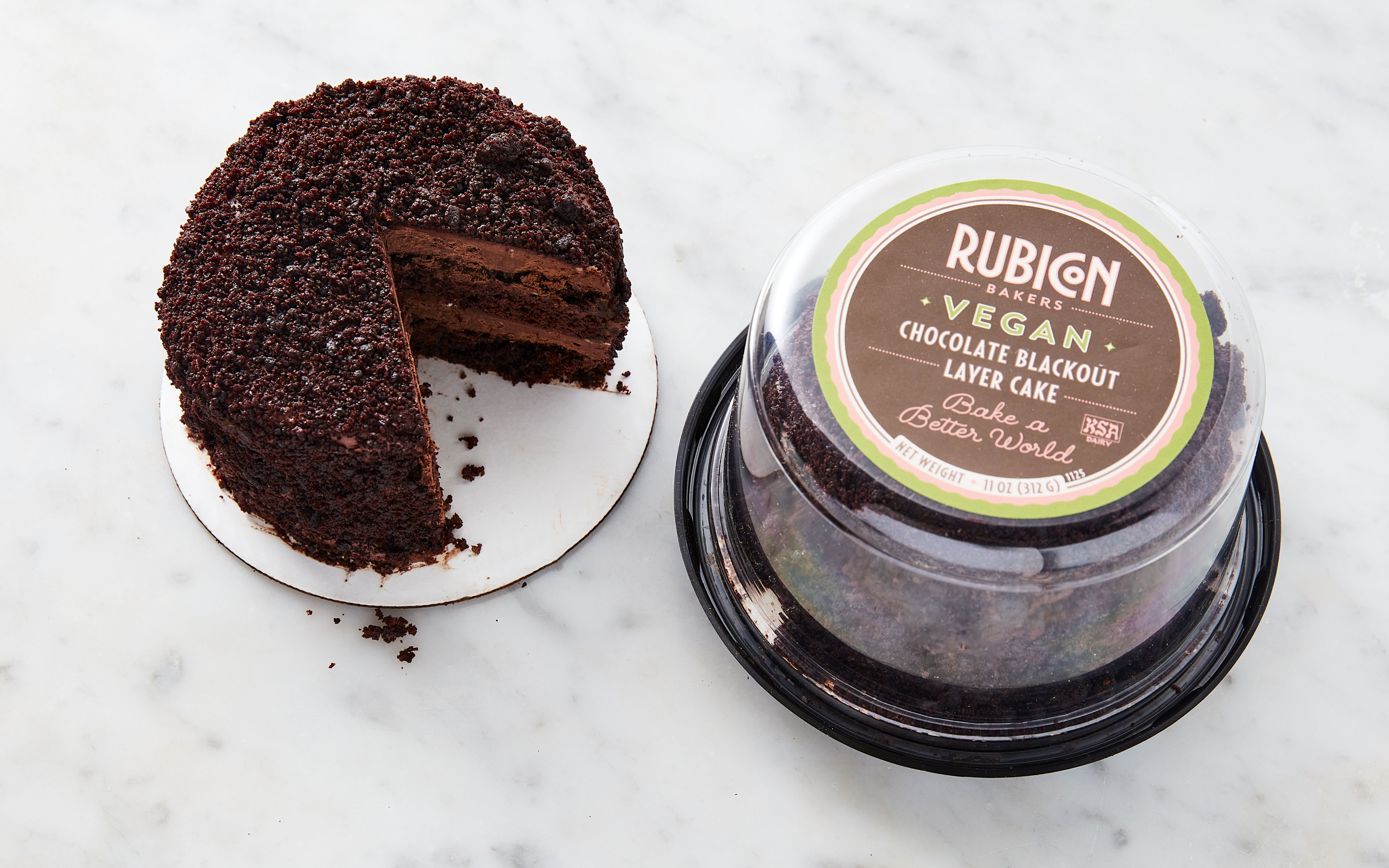 Vegan Chocolate Blackout Layer Cake | 4 inch | Rubicon Bakers | Good Eggs