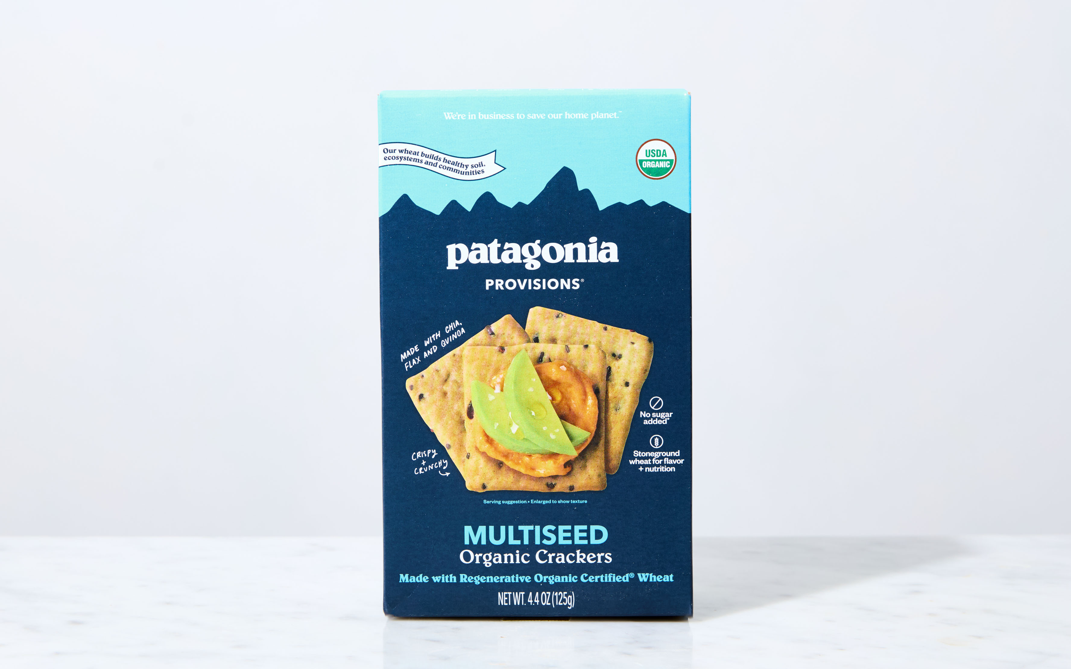 Organic Multiseed Crackers | 4.4 oz | Patagonia Provisions | Good Eggs