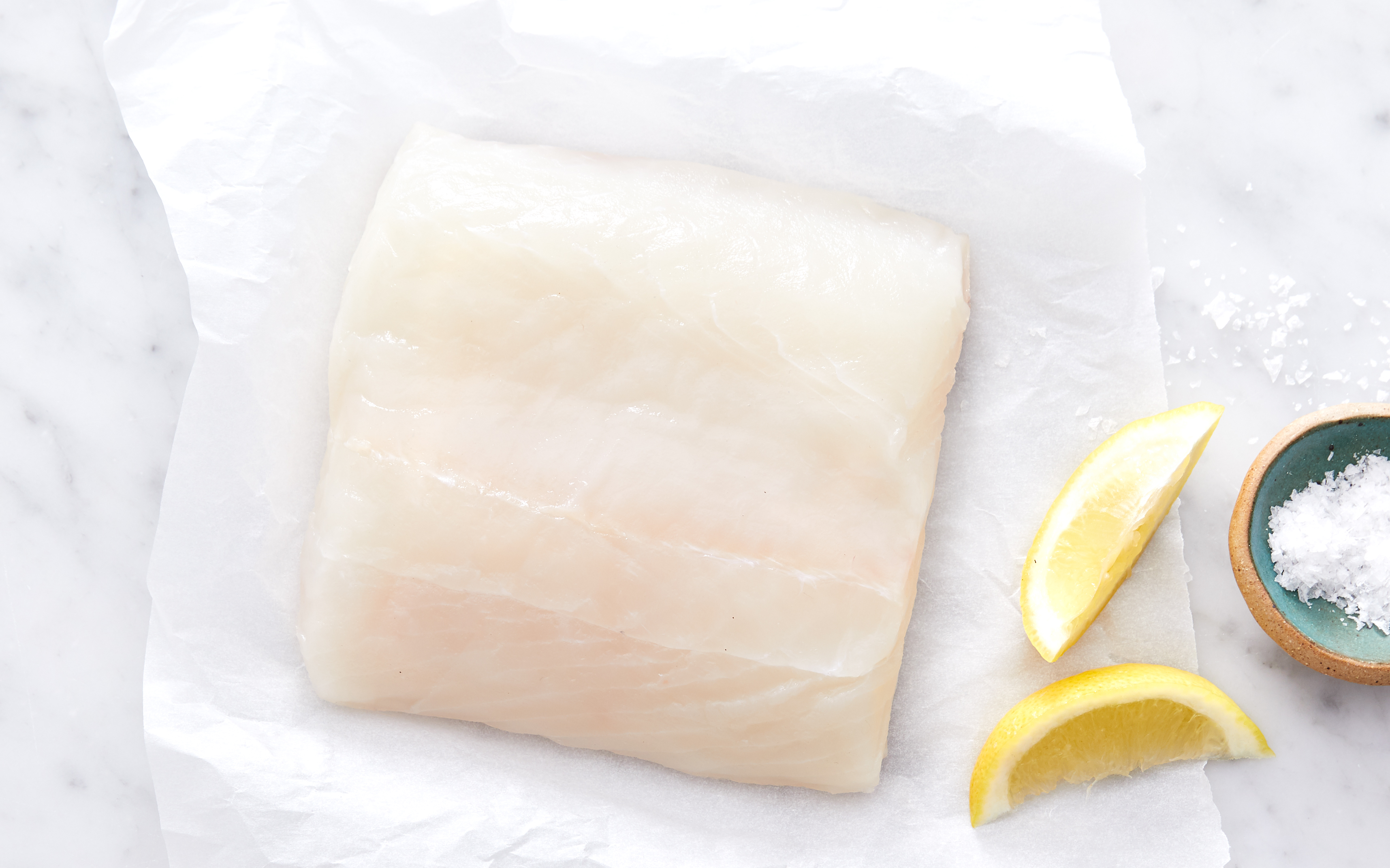 Wild Alaskan Halibut (Frozen) | 0.5 lb | Sea to Shore Seafood Co ...