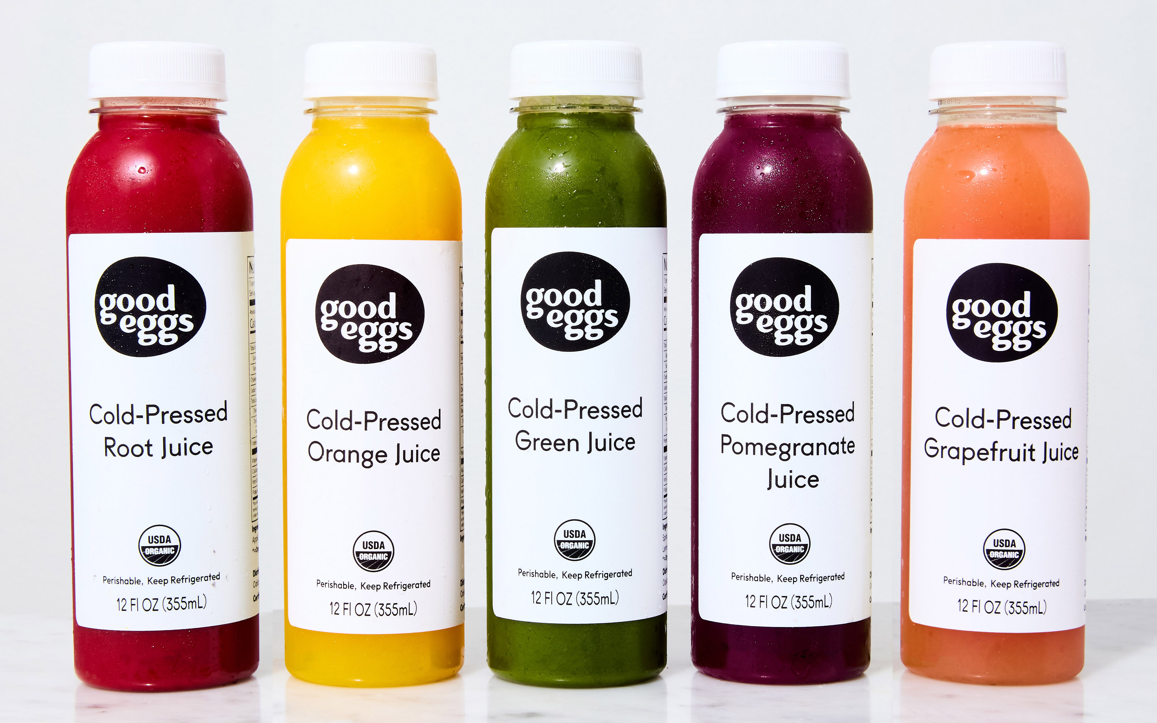 Organic Juices 5-Pack | 5 count | Good Eggs Select | Good Eggs
