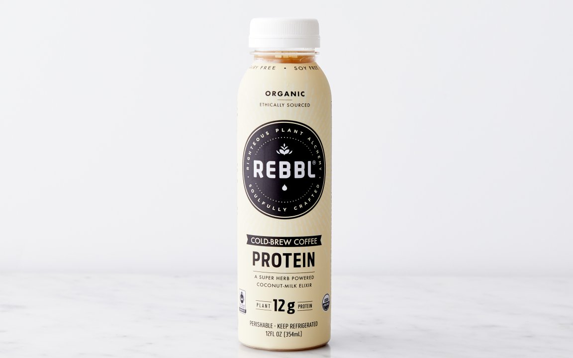 Organic Cold Brew Coffee Protein | 12 fl oz | Rebbl | Good Eggs