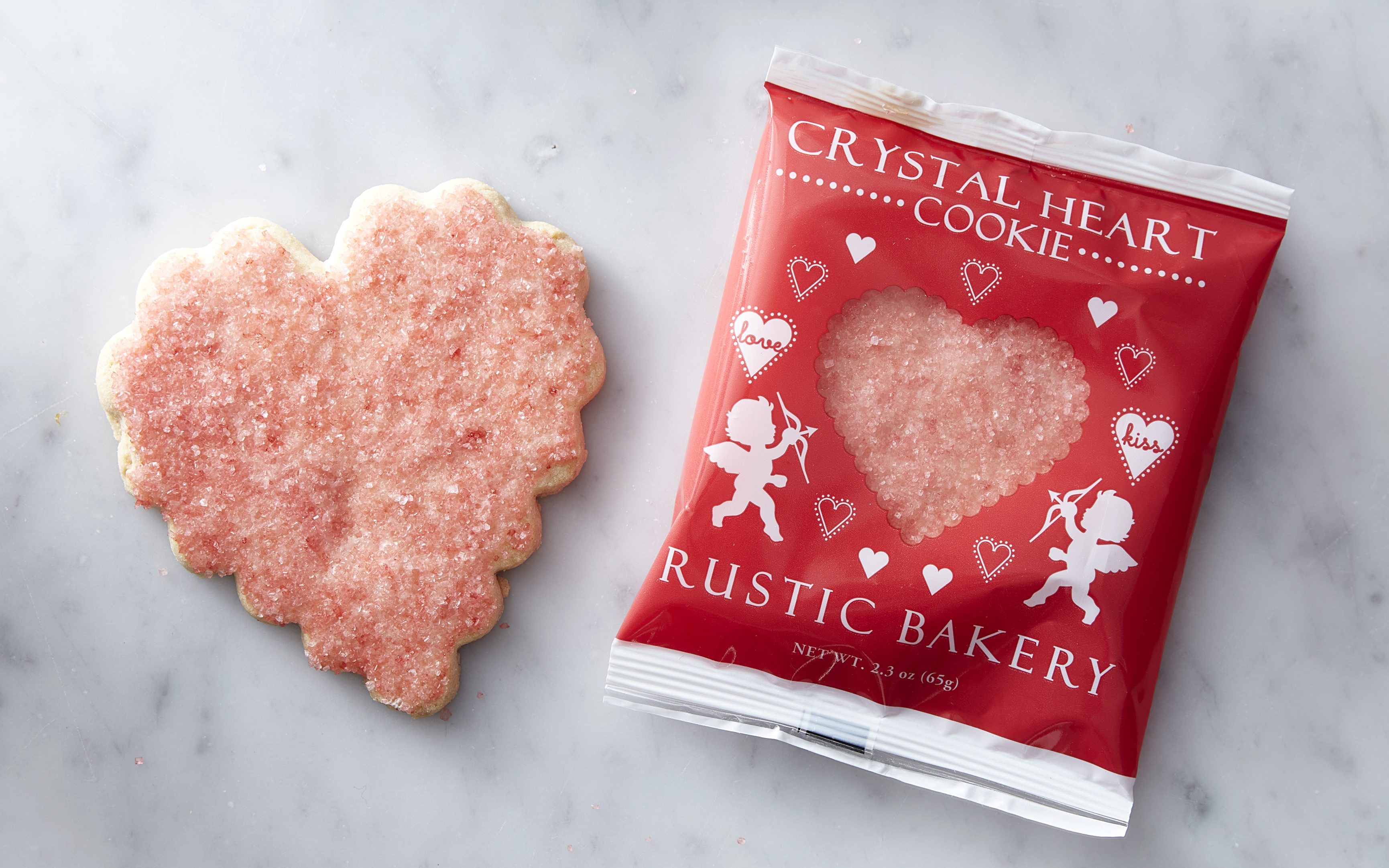 Valentine's Day Crystal Heart Cookies - Rustic Bakery | Good Eggs