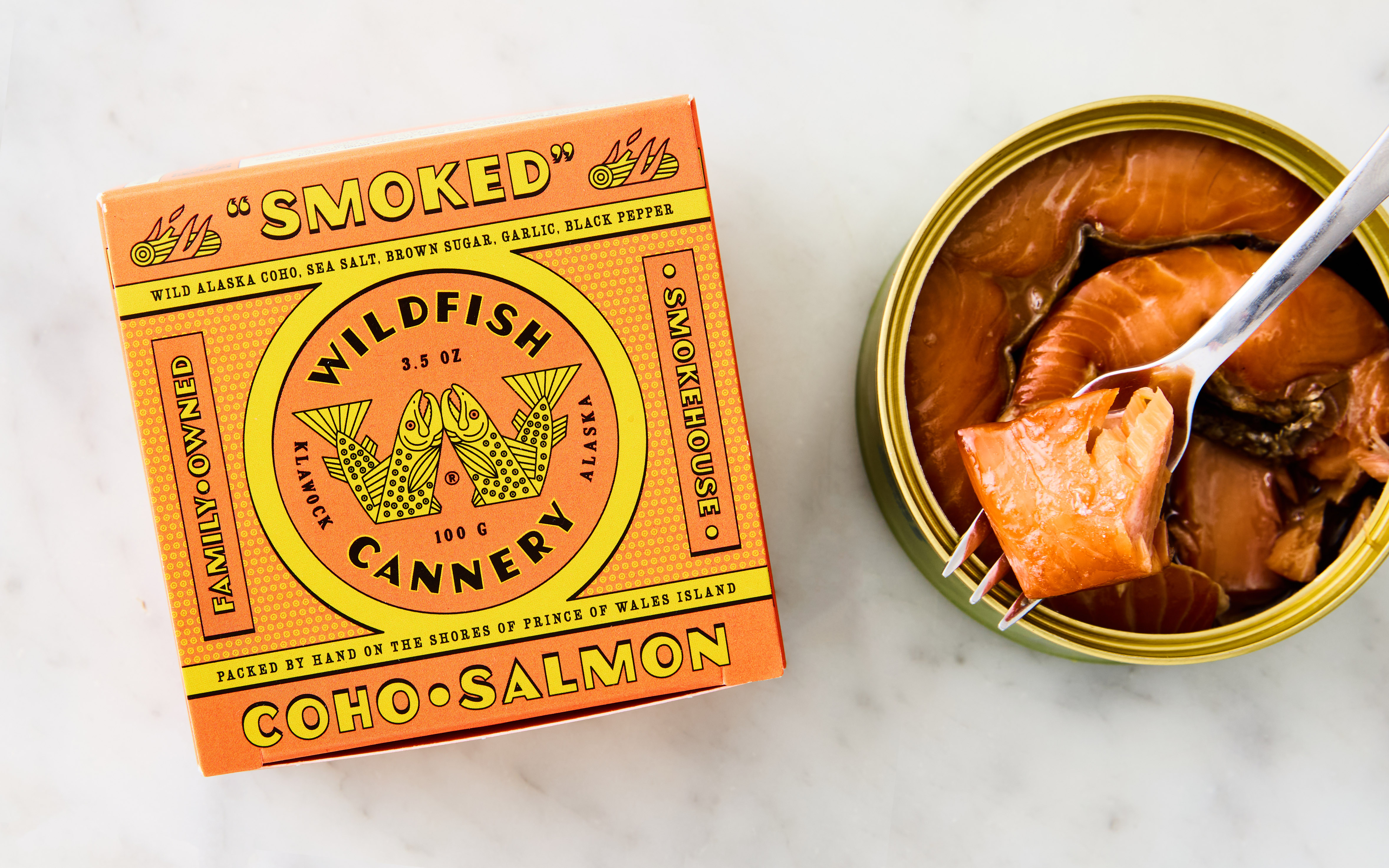 Smoked Coho Salmon | 3.5 oz | Wildfish Cannery | Good Eggs