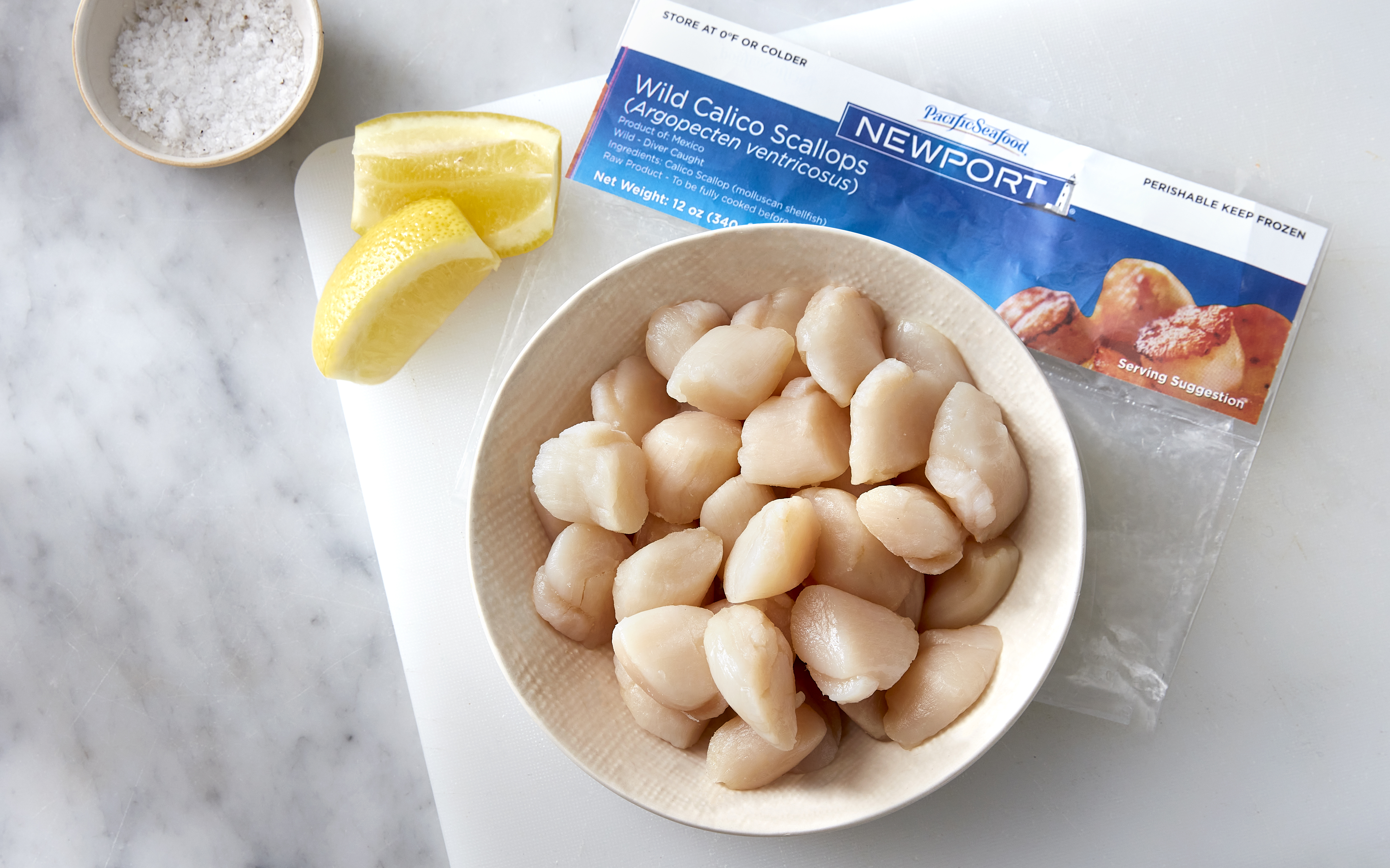 Wild Small Calico Bay Scallops (Frozen) | 12 oz | Pacific Seafood ...