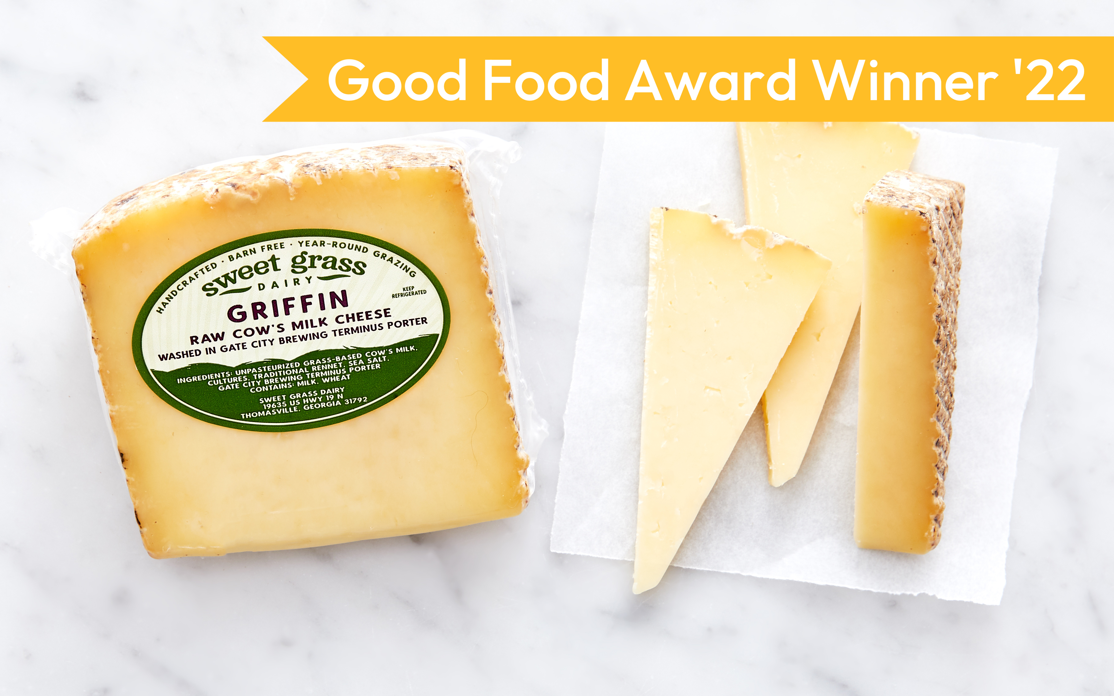 Griffin | 6 oz | Sweet Grass Dairy | Good Eggs