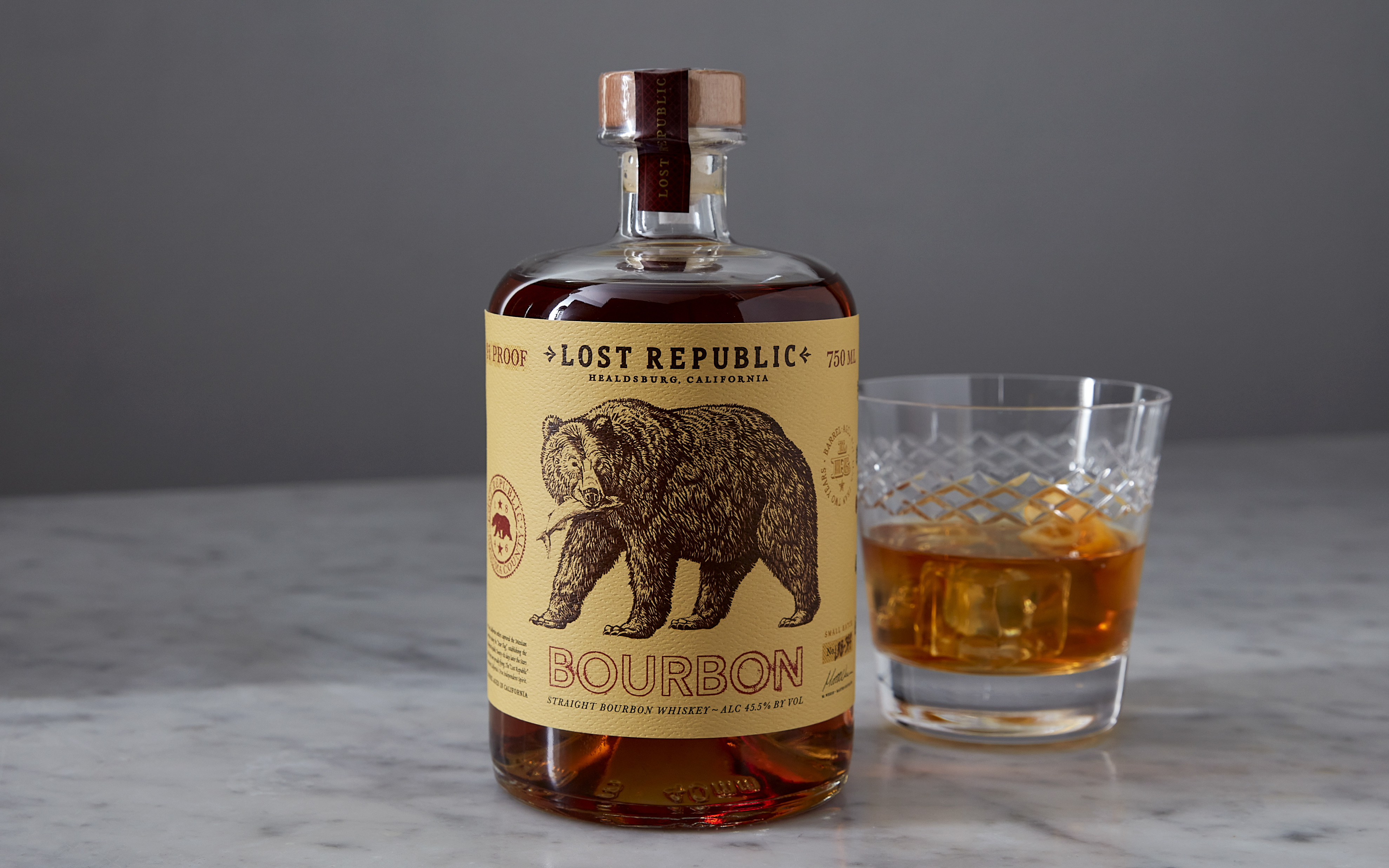 Straight Bourbon Whiskey | 750 ml | Lost Republic Distilling Company ...