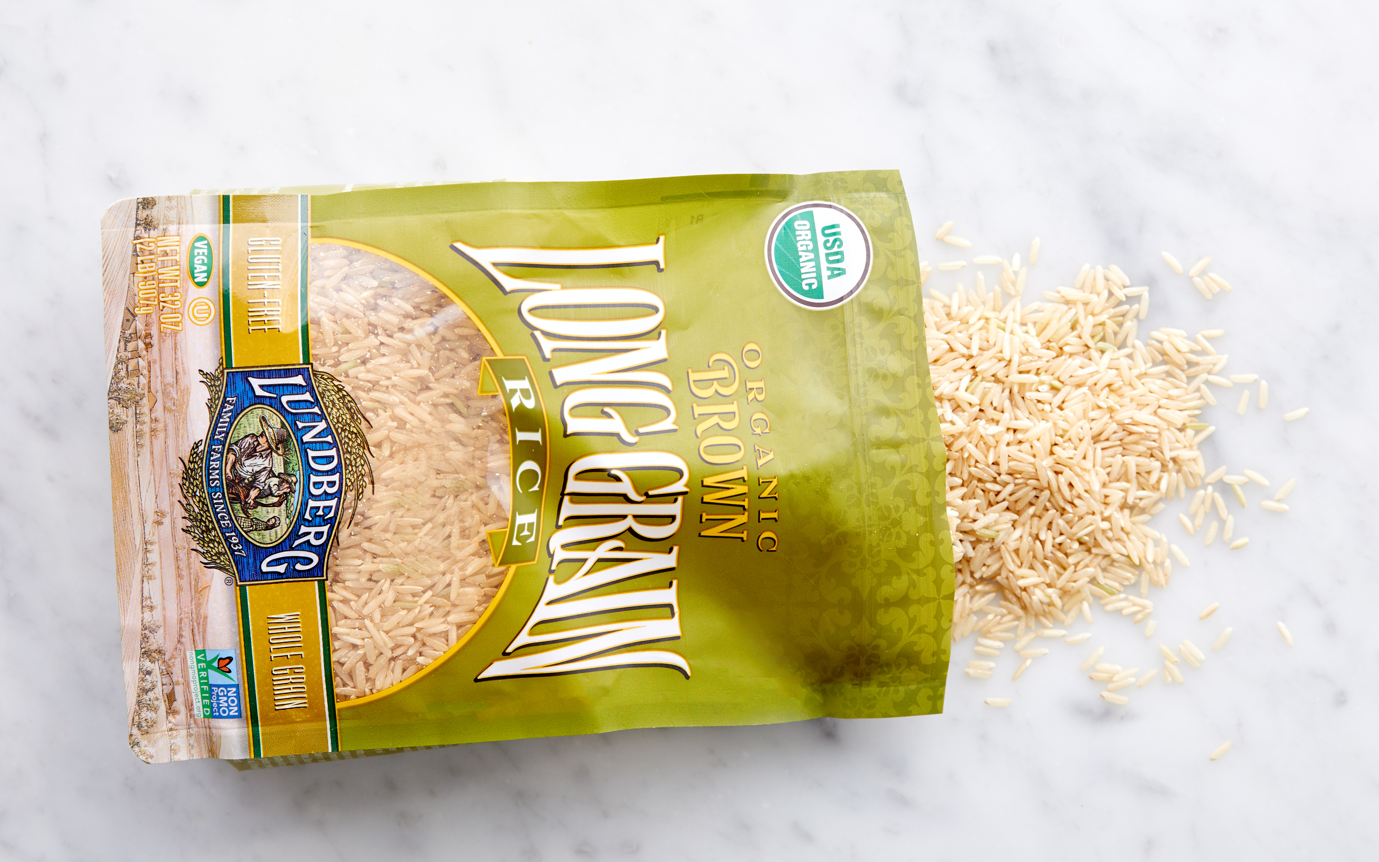 Organic Brown Long Grain Rice | 2 lb | Lundberg Family Farm | Good Eggs