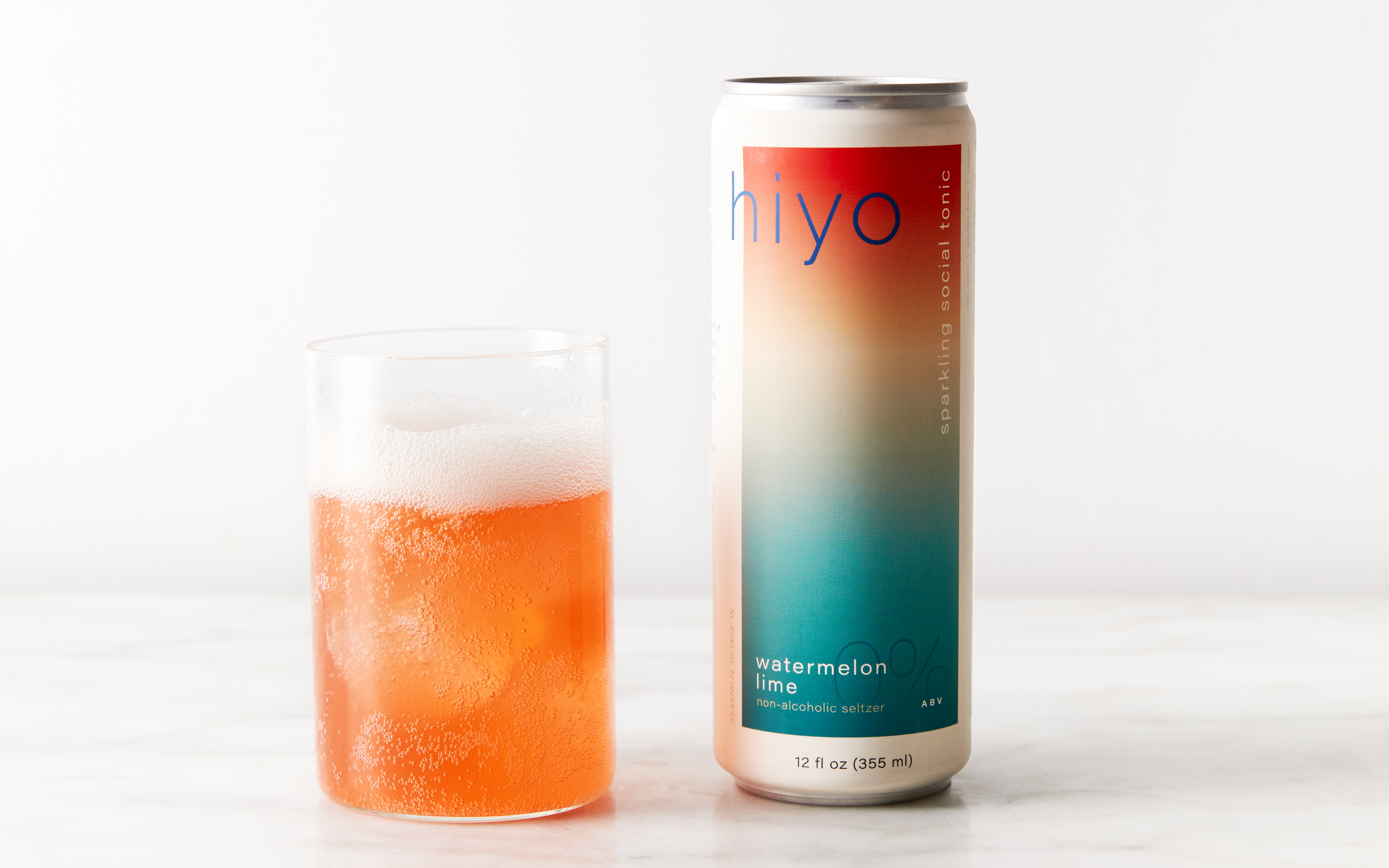 Watermelon Lime Sparkling Tonic 4-Pack | 4 count | hiyo | Good Eggs