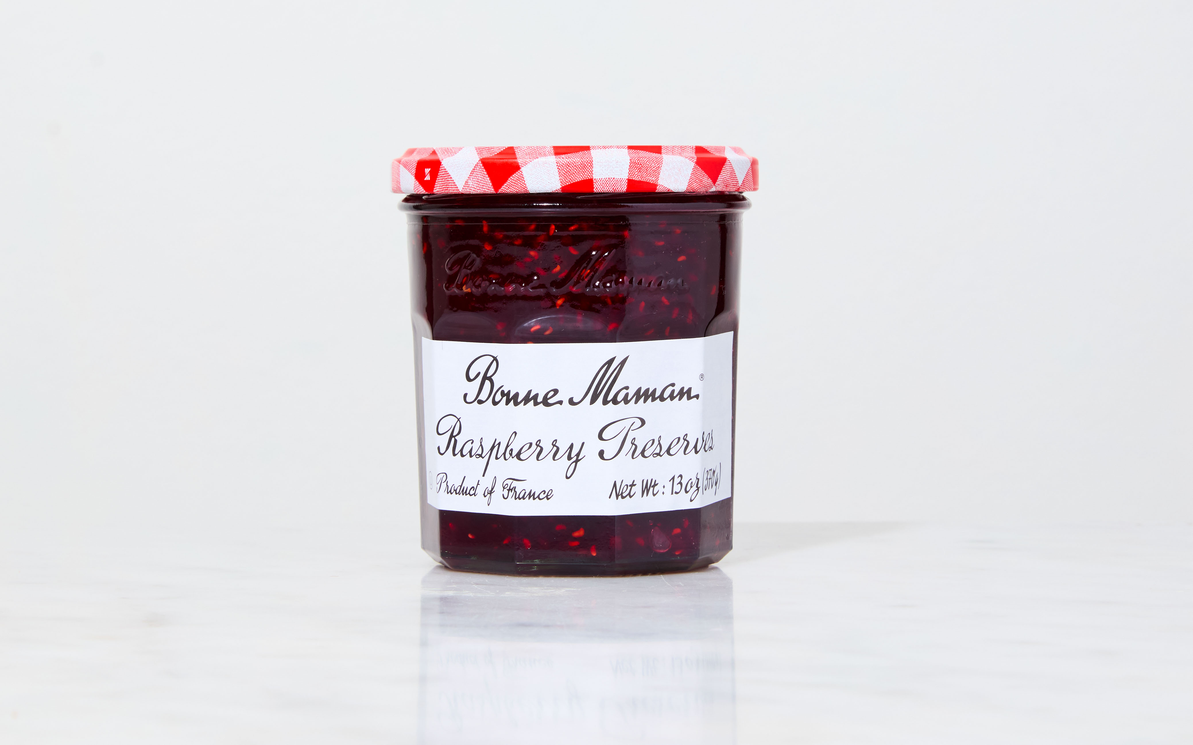 Raspberry Preserves | 13 oz | Bonne Maman | Good Eggs