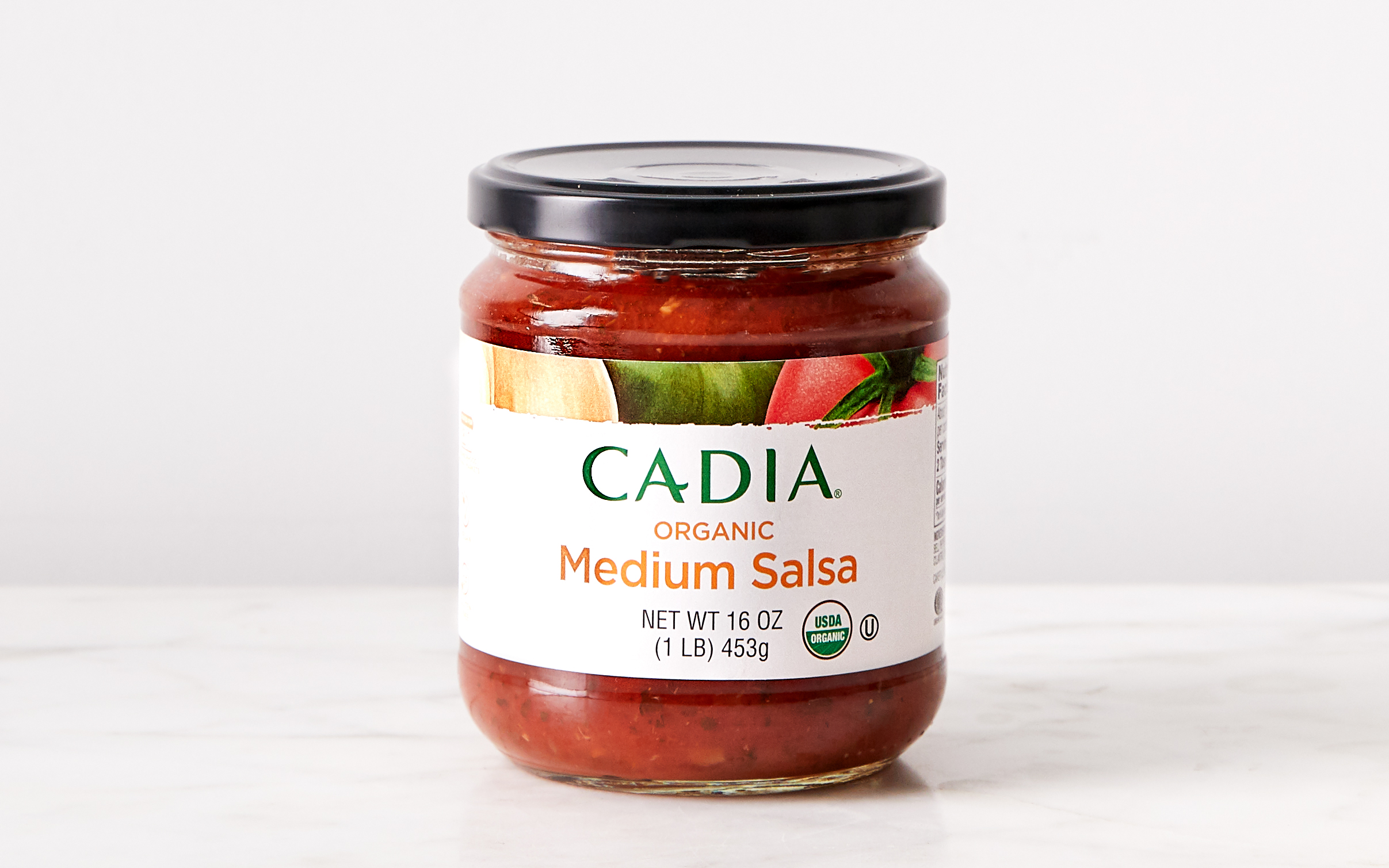 Organic Medium Salsa | 16 oz | Cadia | Good Eggs