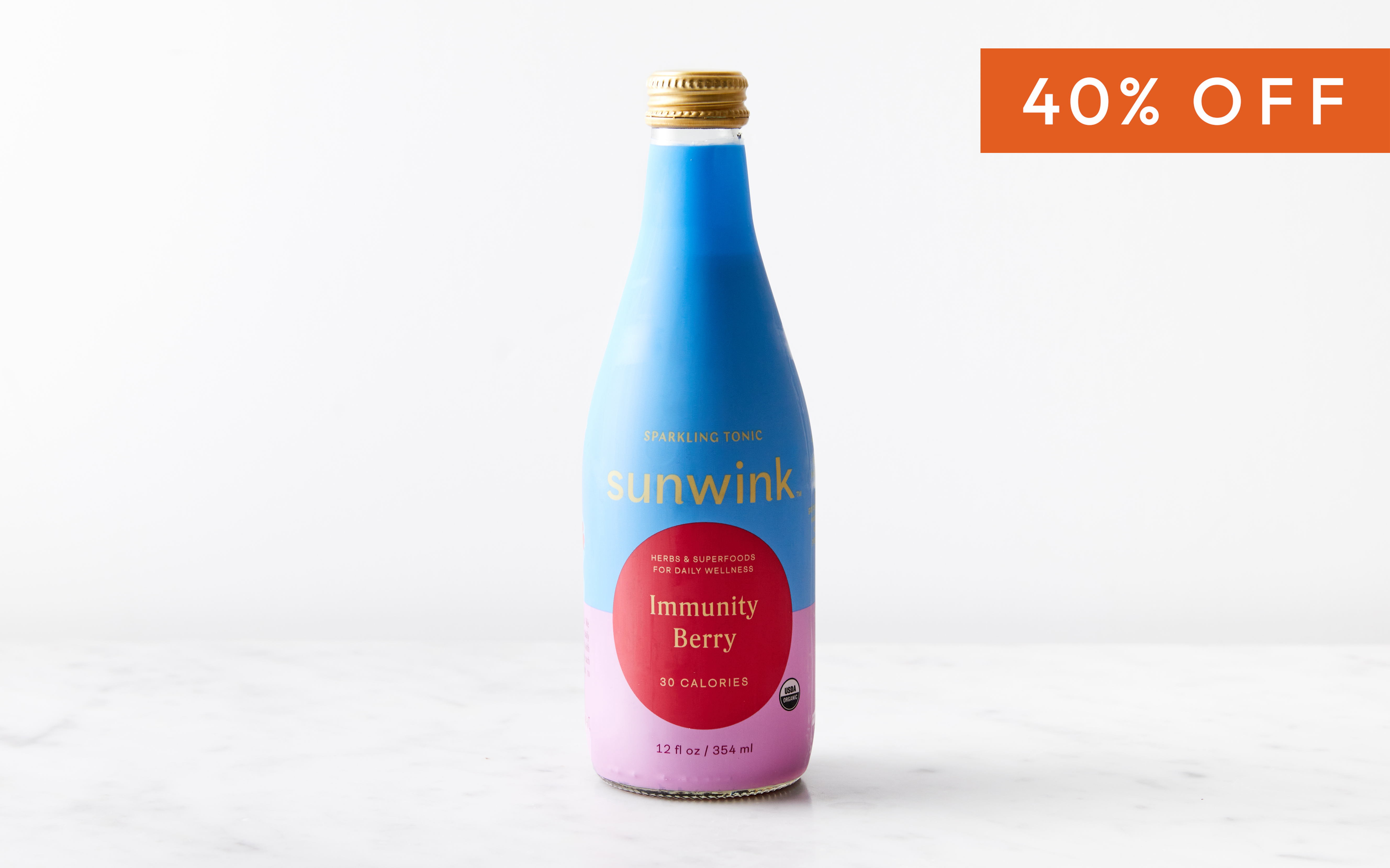 Immunity Berry Sparkling Herbal Tonic | 12 oz | Sunwink Herbal Tonics ...