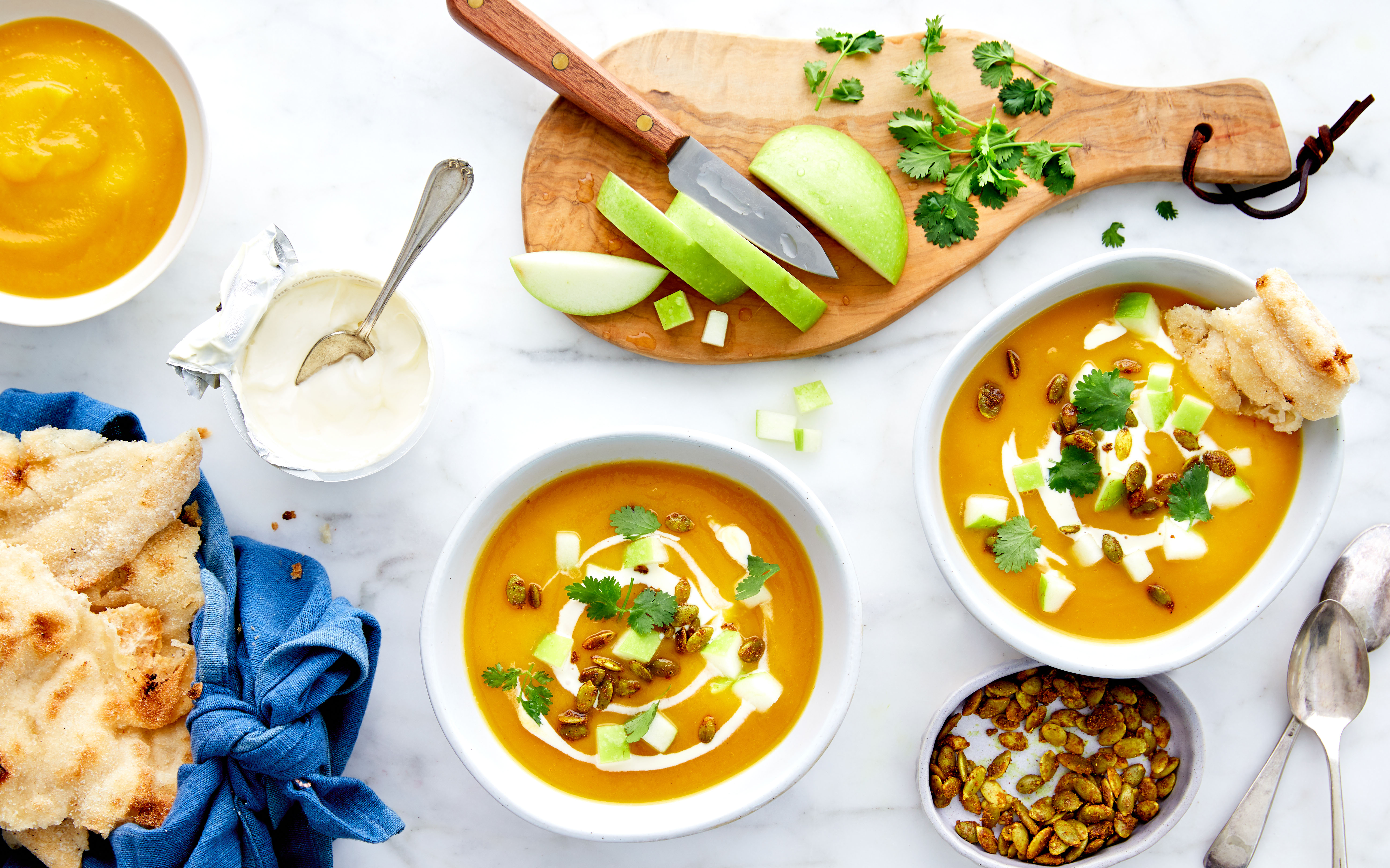 Brown Butter Squash Soup with Tart Apple & Curried Pepitas Kit | 3 ...