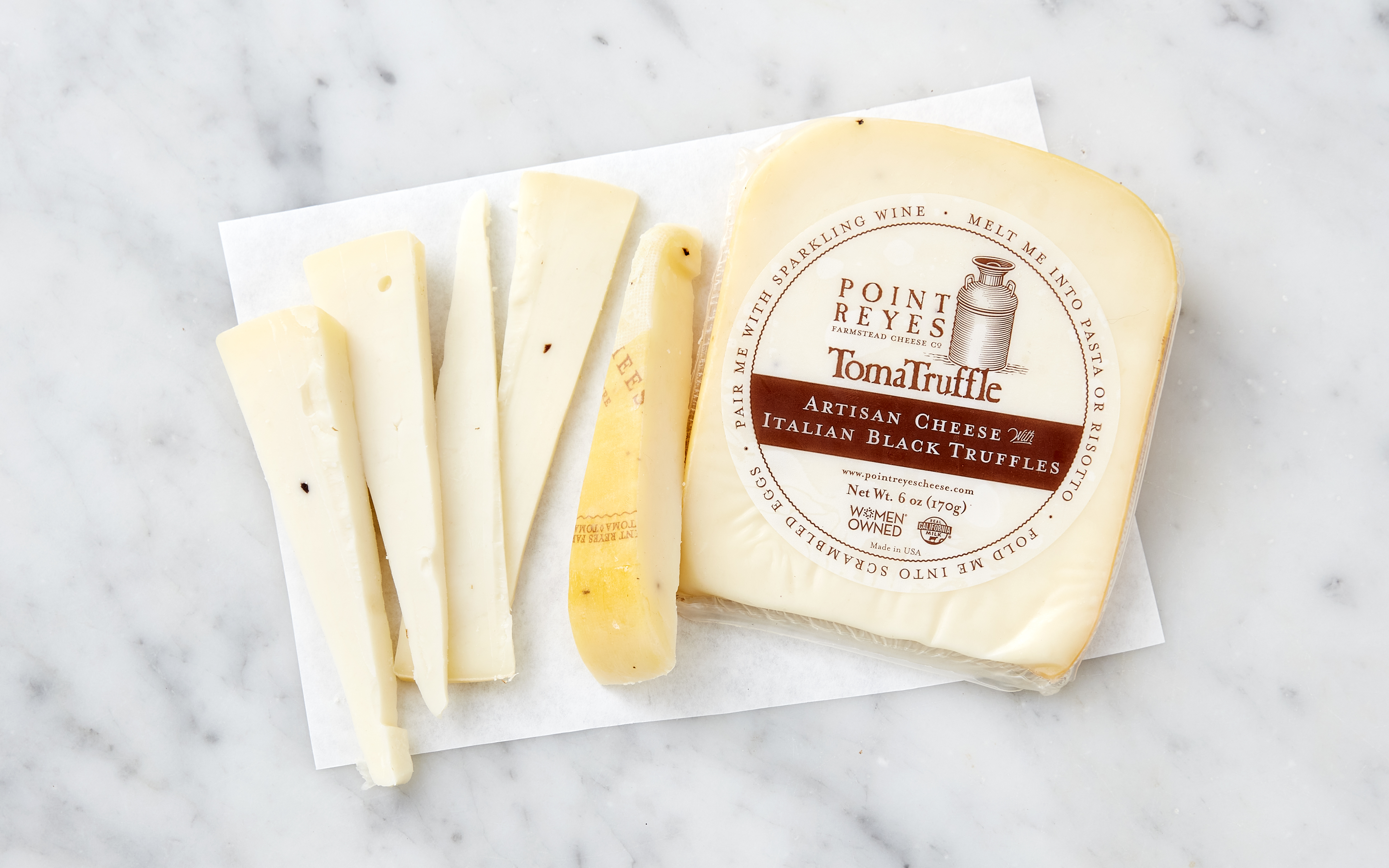 Toma Truffle Cheese | 6 oz | Point Reyes Farmstead | Good Eggs