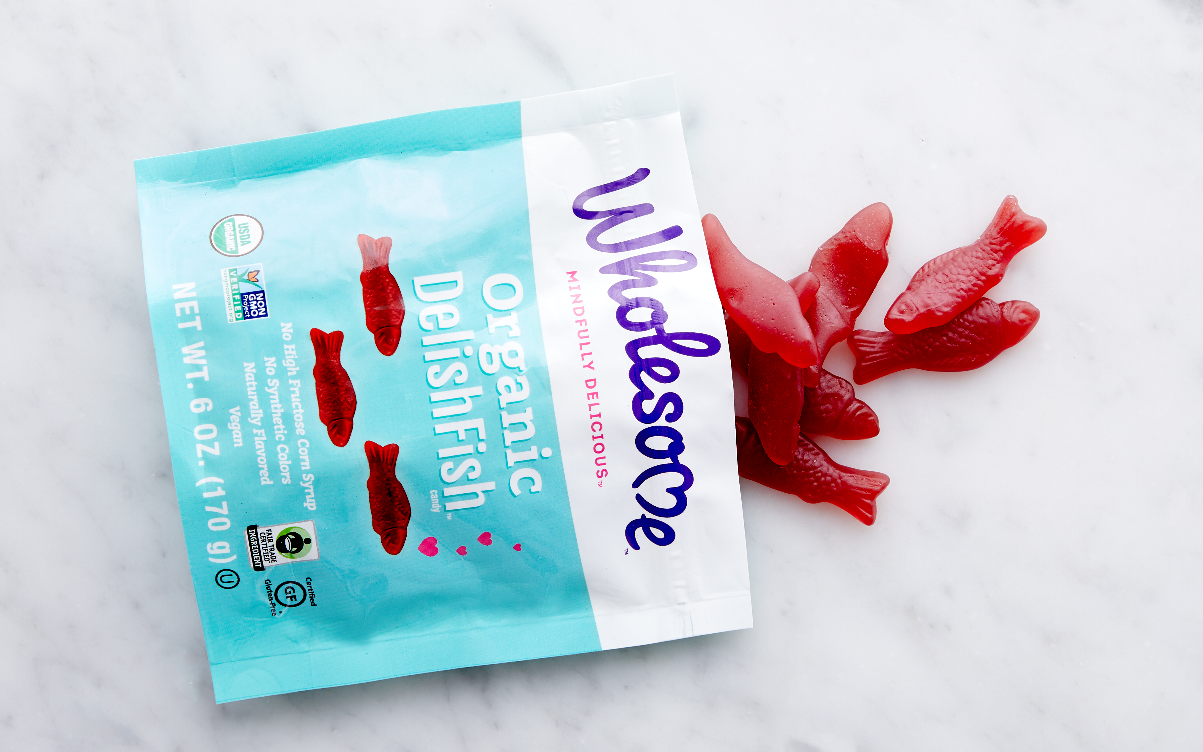 Organic Delish Fish | 6 oz | Wholesome Sweeteners | Good Eggs