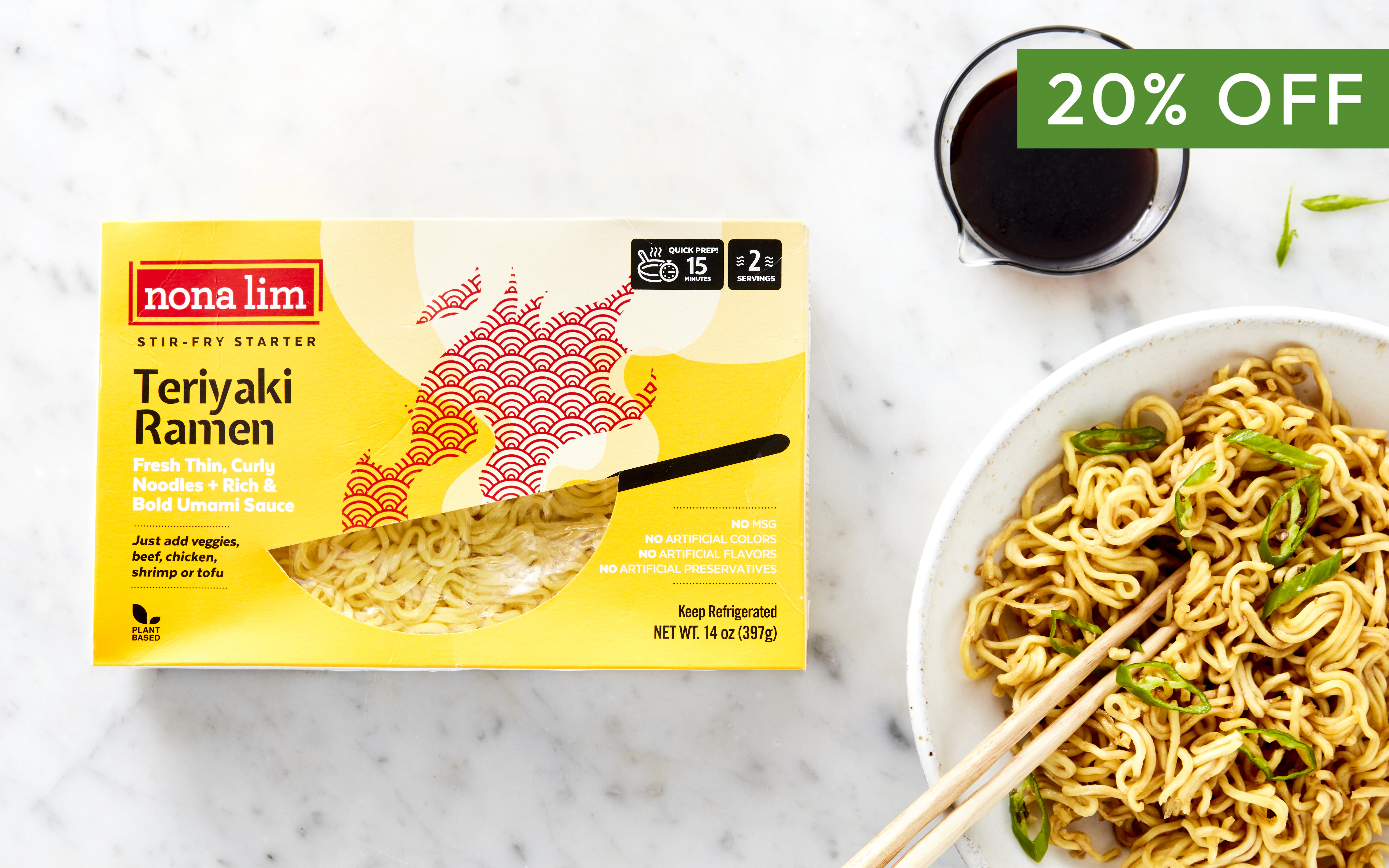 Teriyaki Ramen Stir Fry Kit | 13 oz | Nona Lim | Good Eggs