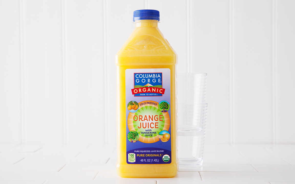 Organic Orange Juice | 48 fl oz | Columbia Gorge | Good Eggs